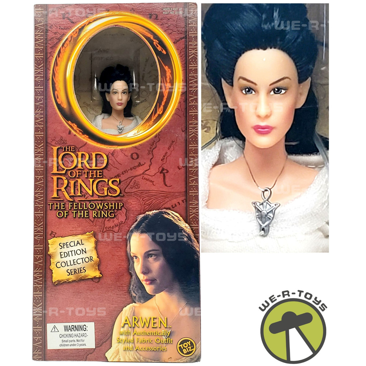 The Lord of the Rings The Two Towers Arwen Action Figure 2002 Toy Biz ...