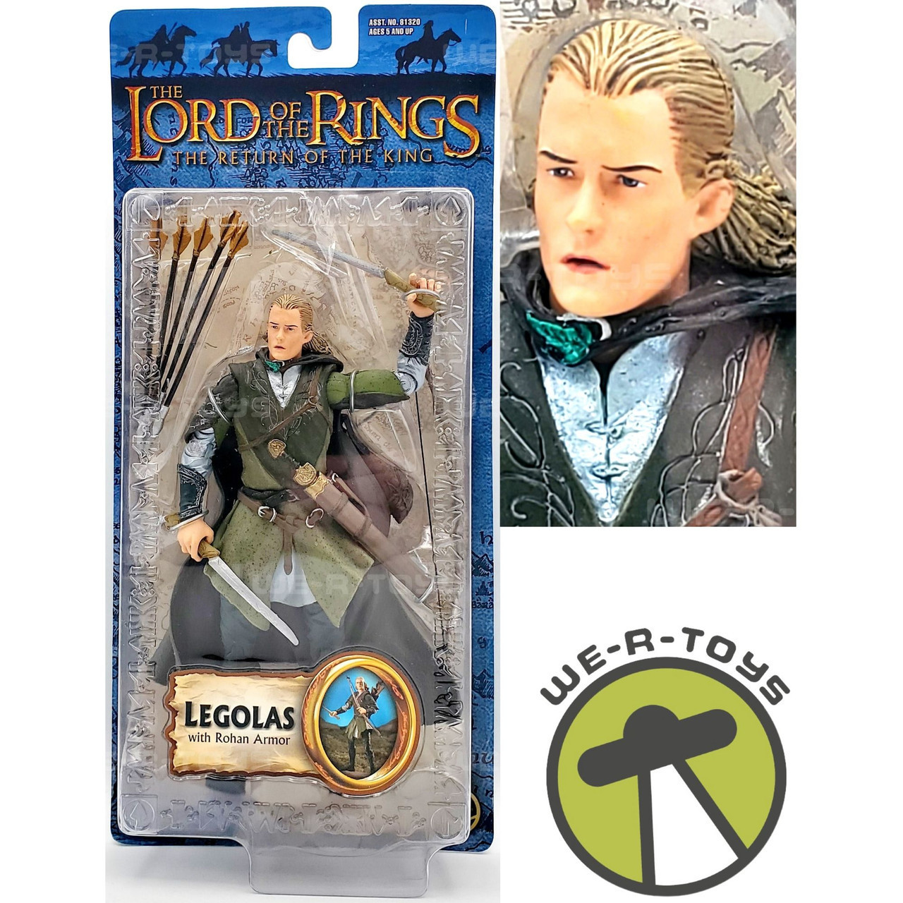 Lord of the Rings Return of the King Legolas in Rohan Armor Action ...