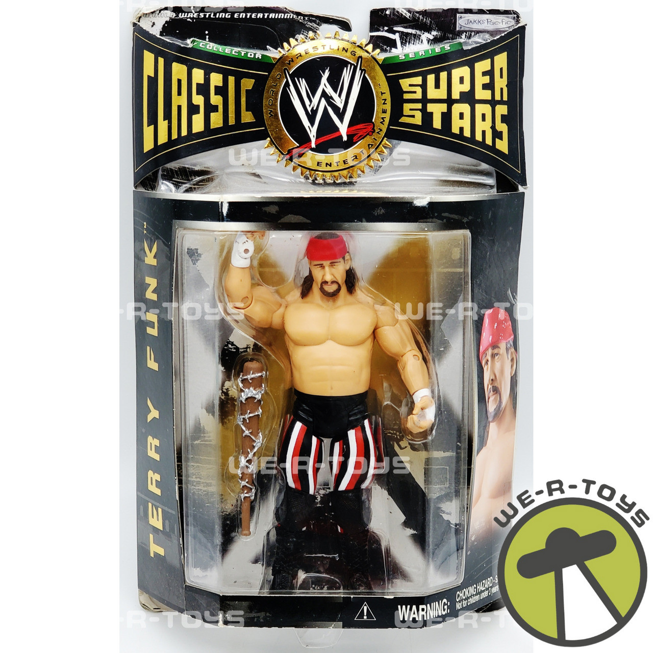 WWE Classic Superstar Collector Series #5 Terry Funk Action Figure 2004 ...