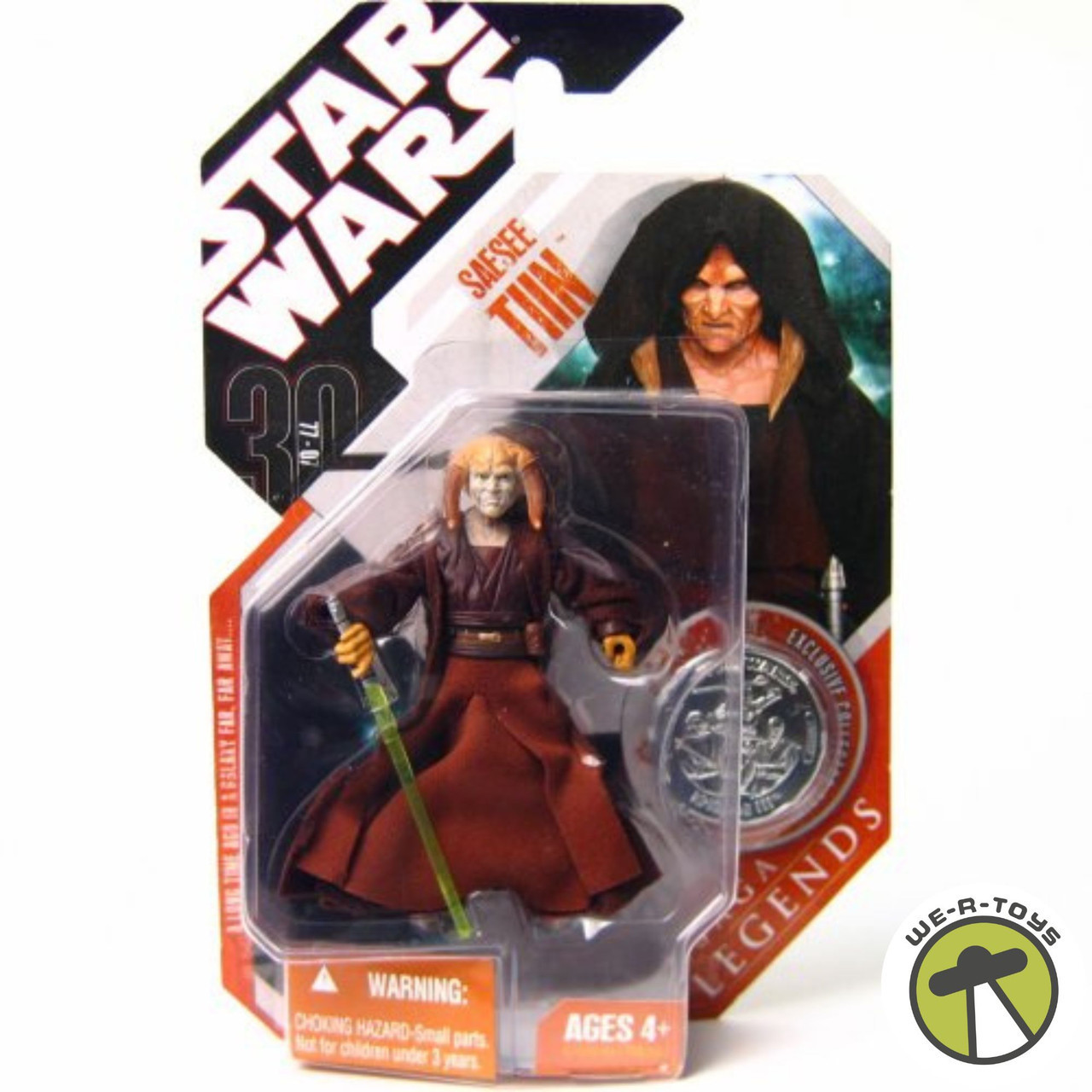 Star Wars 30th Anniversary Saga Legends Saesee Tiin Action Figure with ...
