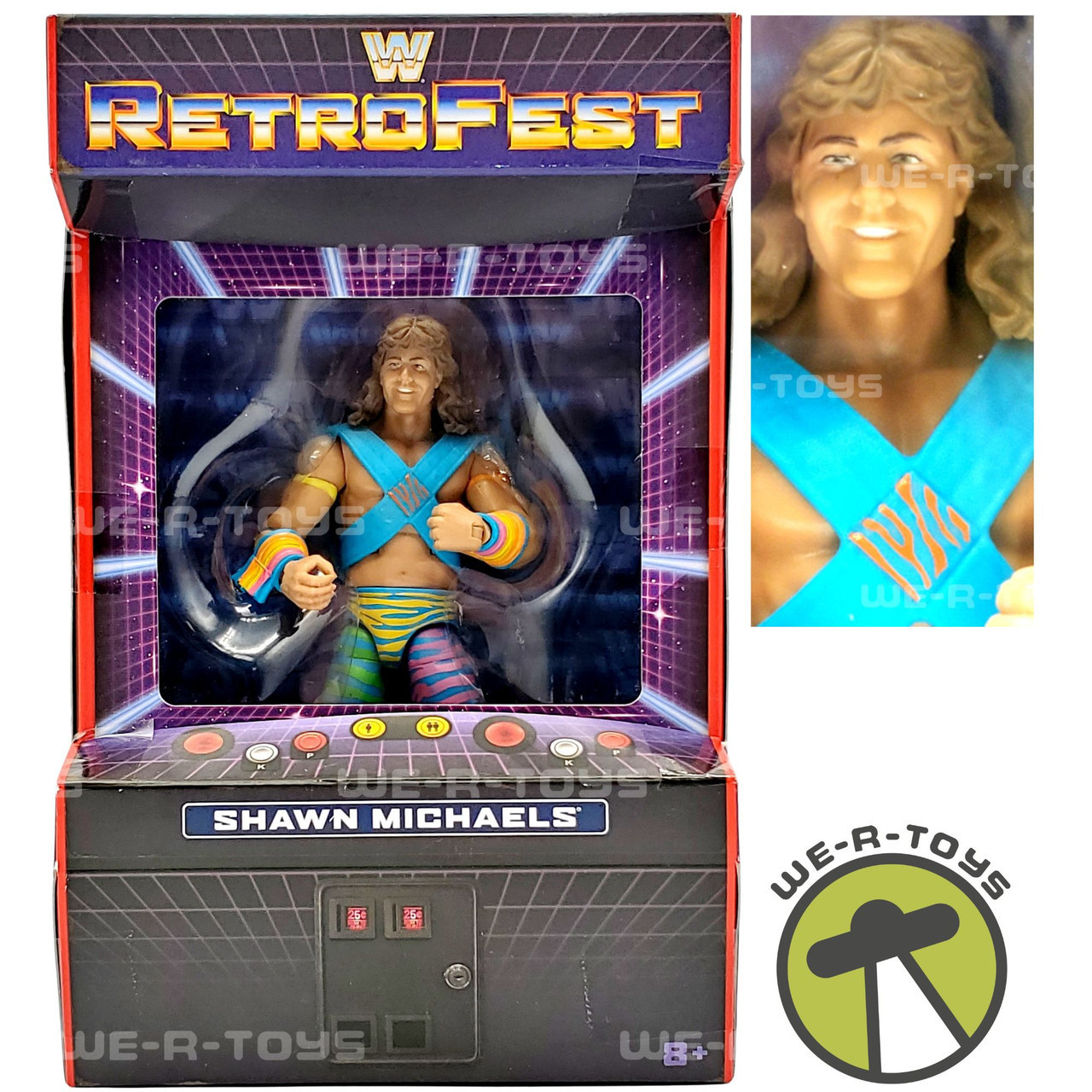 WWE Elite Collection Retrofest Shawn Michaels Action Figure 2017 Mattel ...