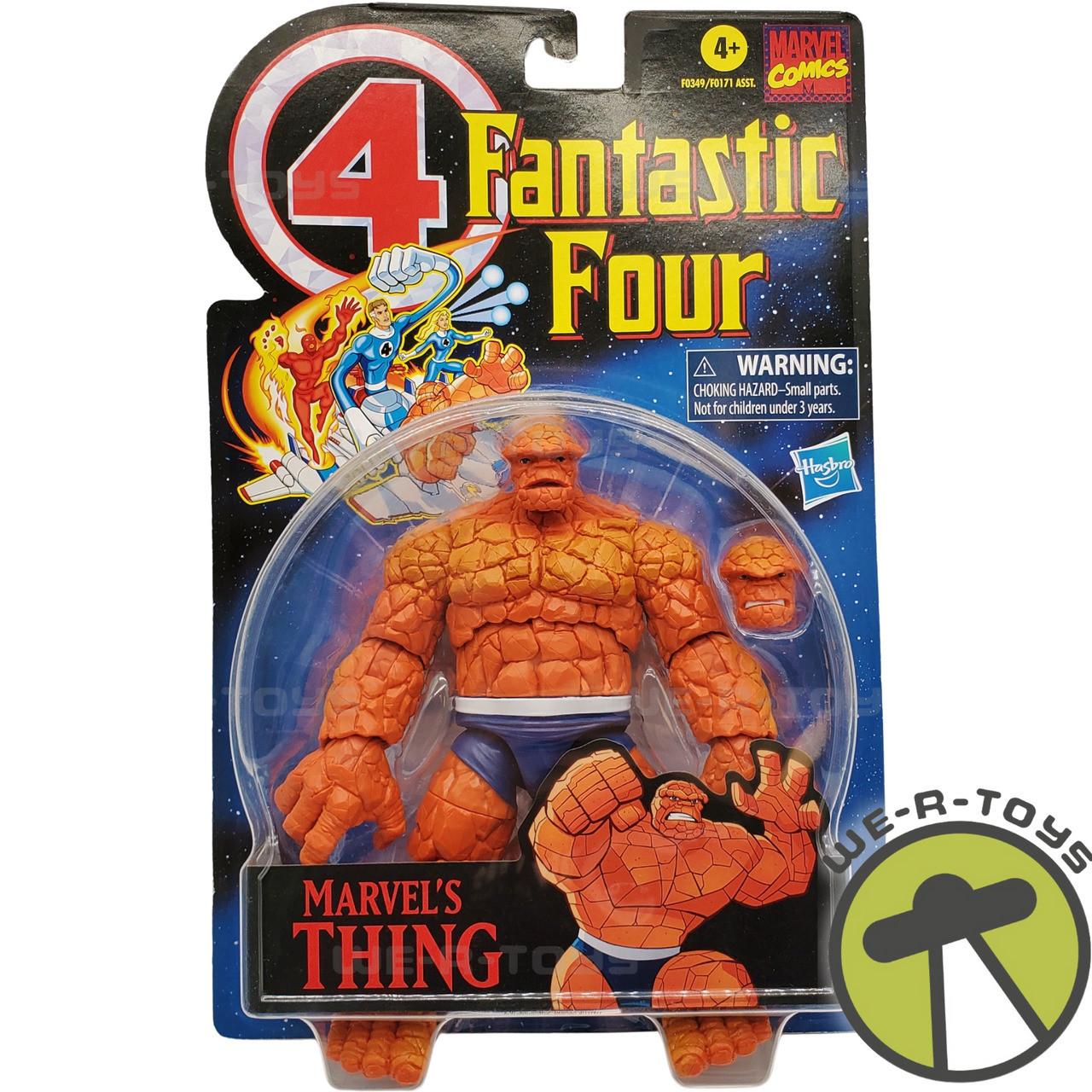 Marvel Comics Fantastic Four Marvel's Thing Action Figure 2021 Hasbro ...