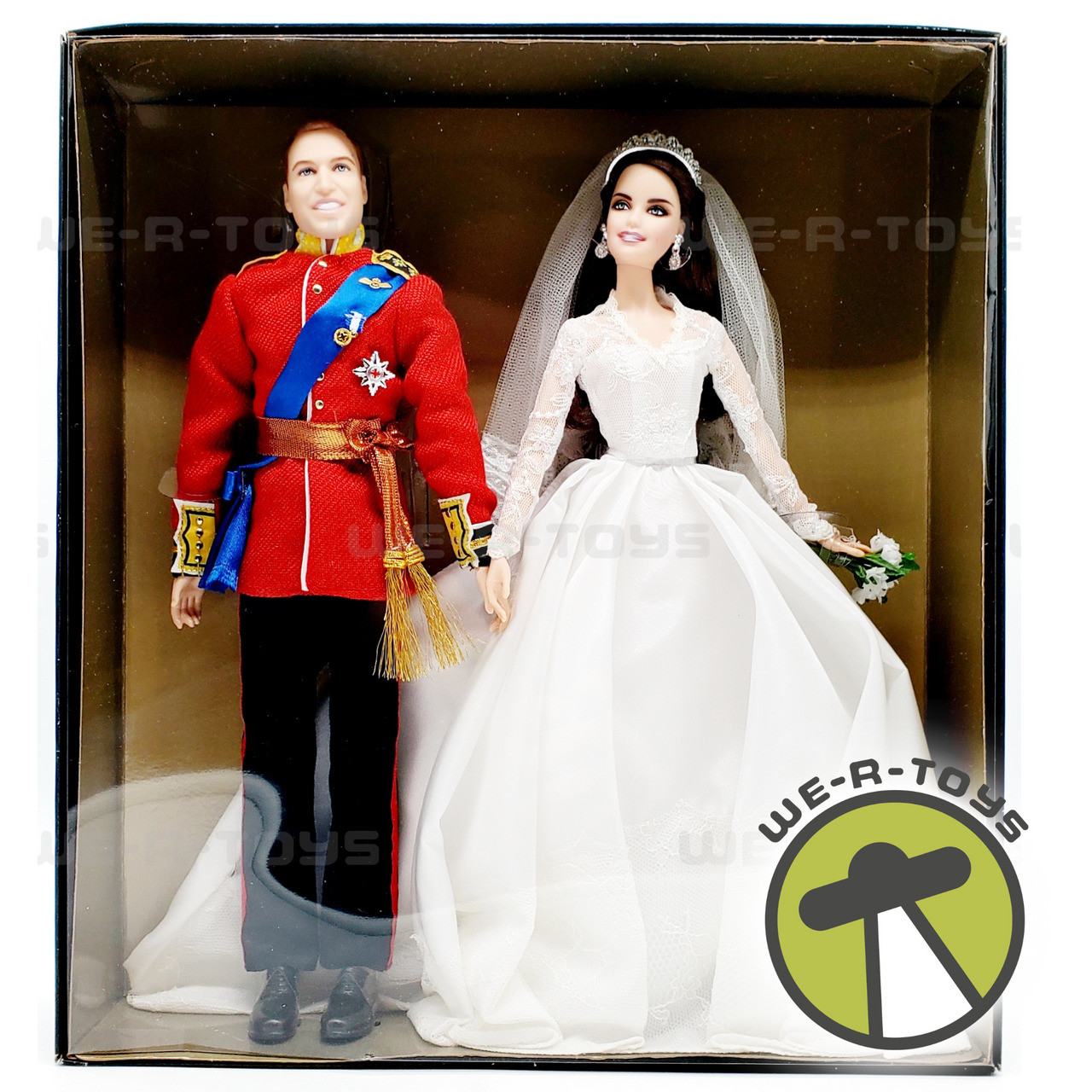 Barbie Collector William and Kate Middleton Royal Wedding Gold Label ...