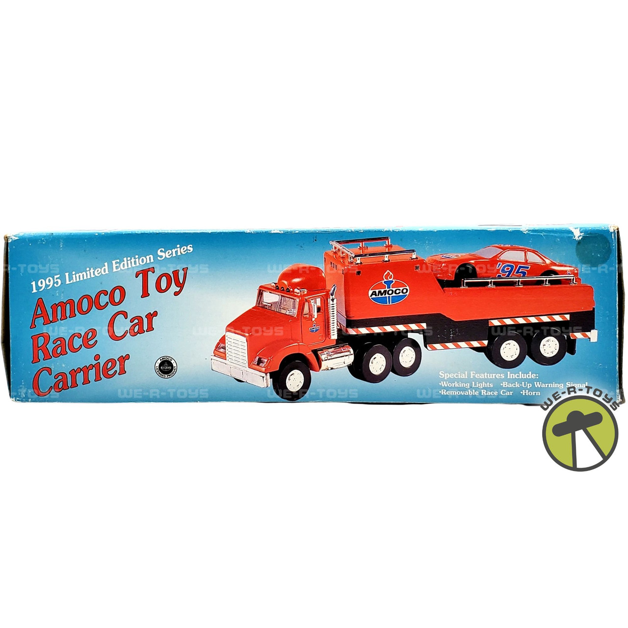 1995 Amoco Toy Race Car Carrier 2nd in a Series NIB - We-R-Toys