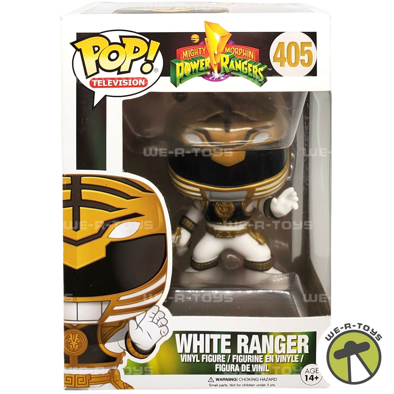 Funko Pop! Television Power Rangers White Ranger Vinyl Figure - We-R-Toys