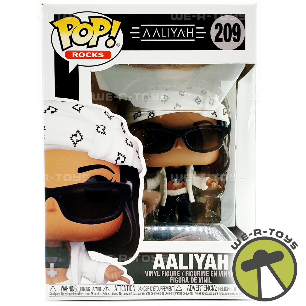 Funko Pop! Rocks Aaliyah 3.75" Vinyl Collectible Figure - We-R-Toys