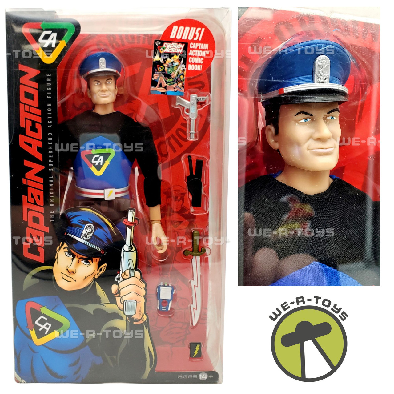 Captain Action The Original Superhero Action Force with Comic Book ...