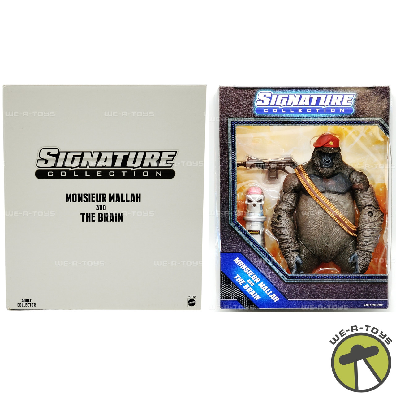DC Comics Signature Collection Monsieur Mallah and The Brain Figures ...