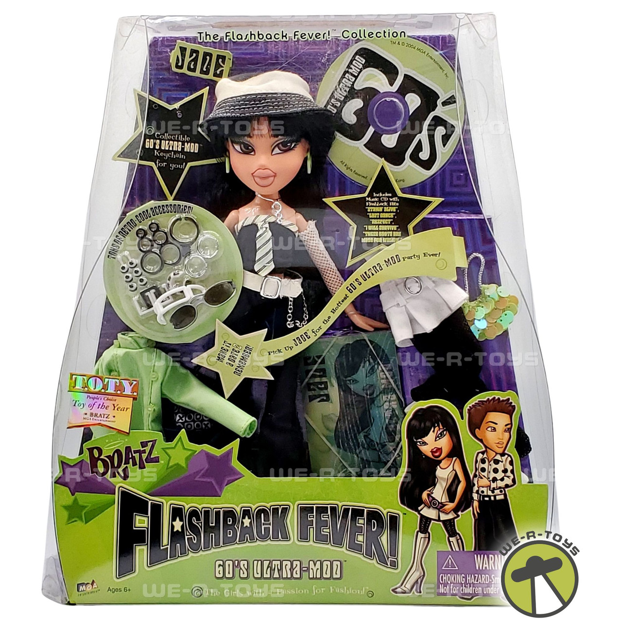 Bratz Flashback Fever! 60's Ultra-Mod Jade 2004 MGA Entertainment 27769 ...