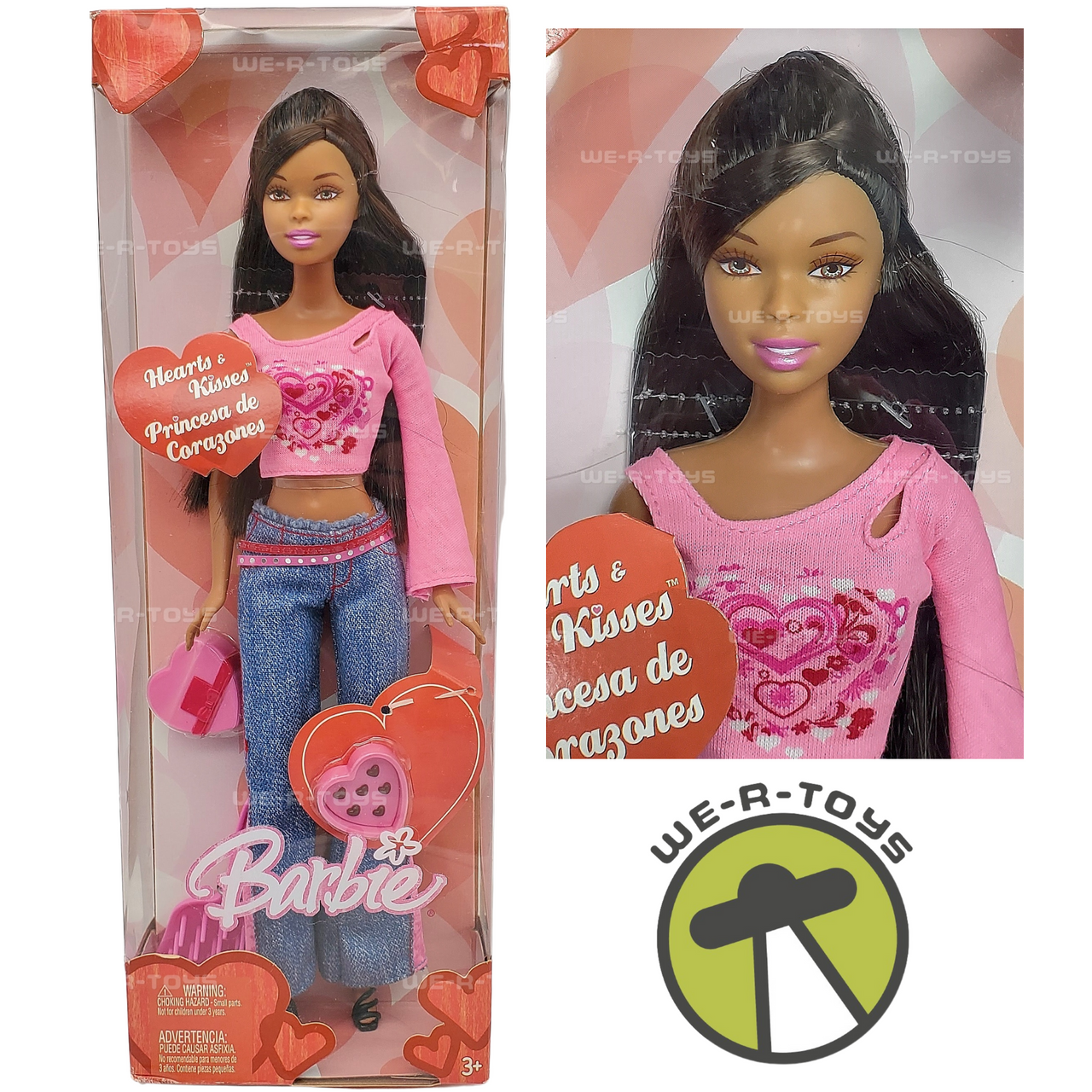 Barbie Hearts and Kisses Valentine's Day Doll 2004 Mattel #G5239 NRFB ...