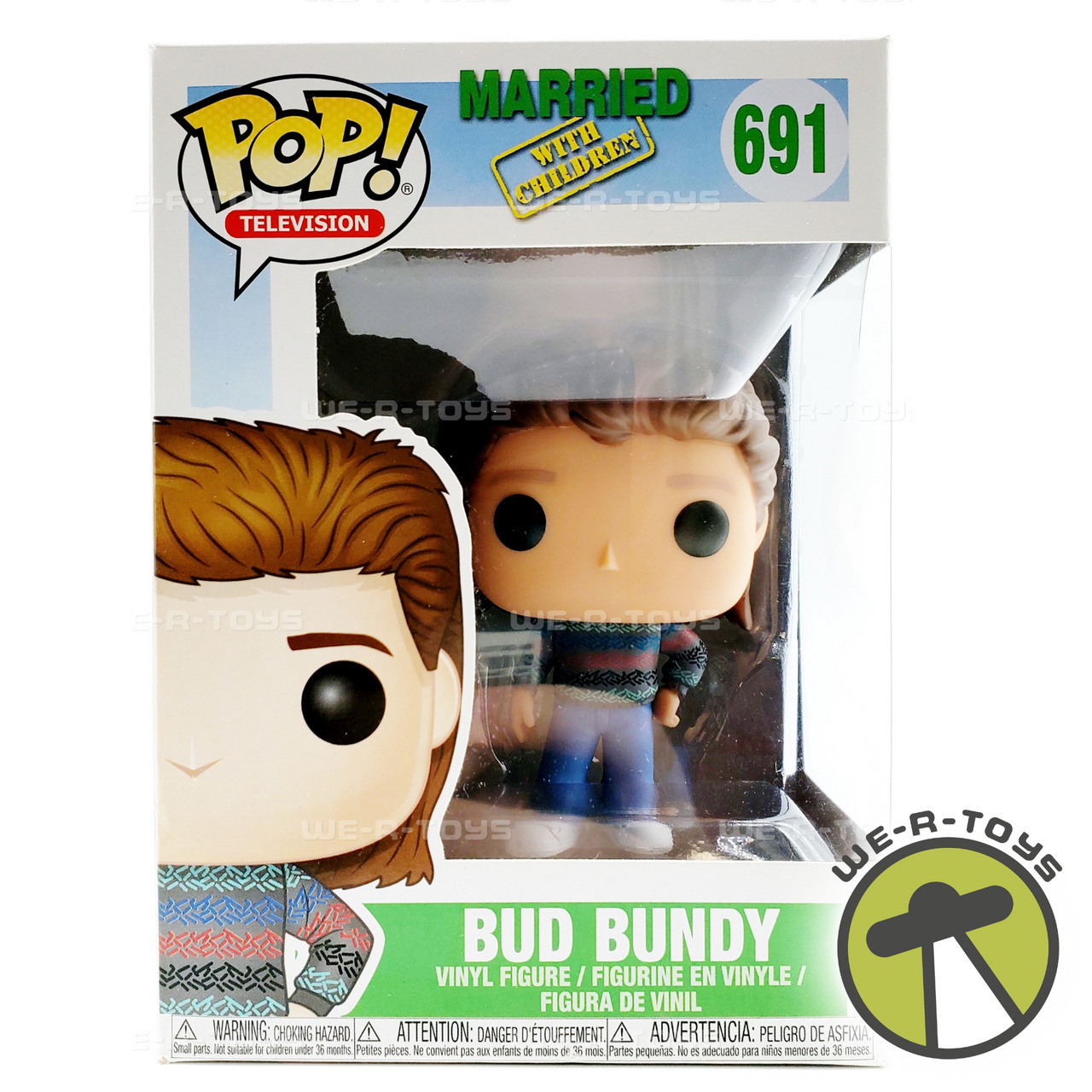 Funko Pop! Television Married with Children Bud Bundy Collectible Vinyl ...