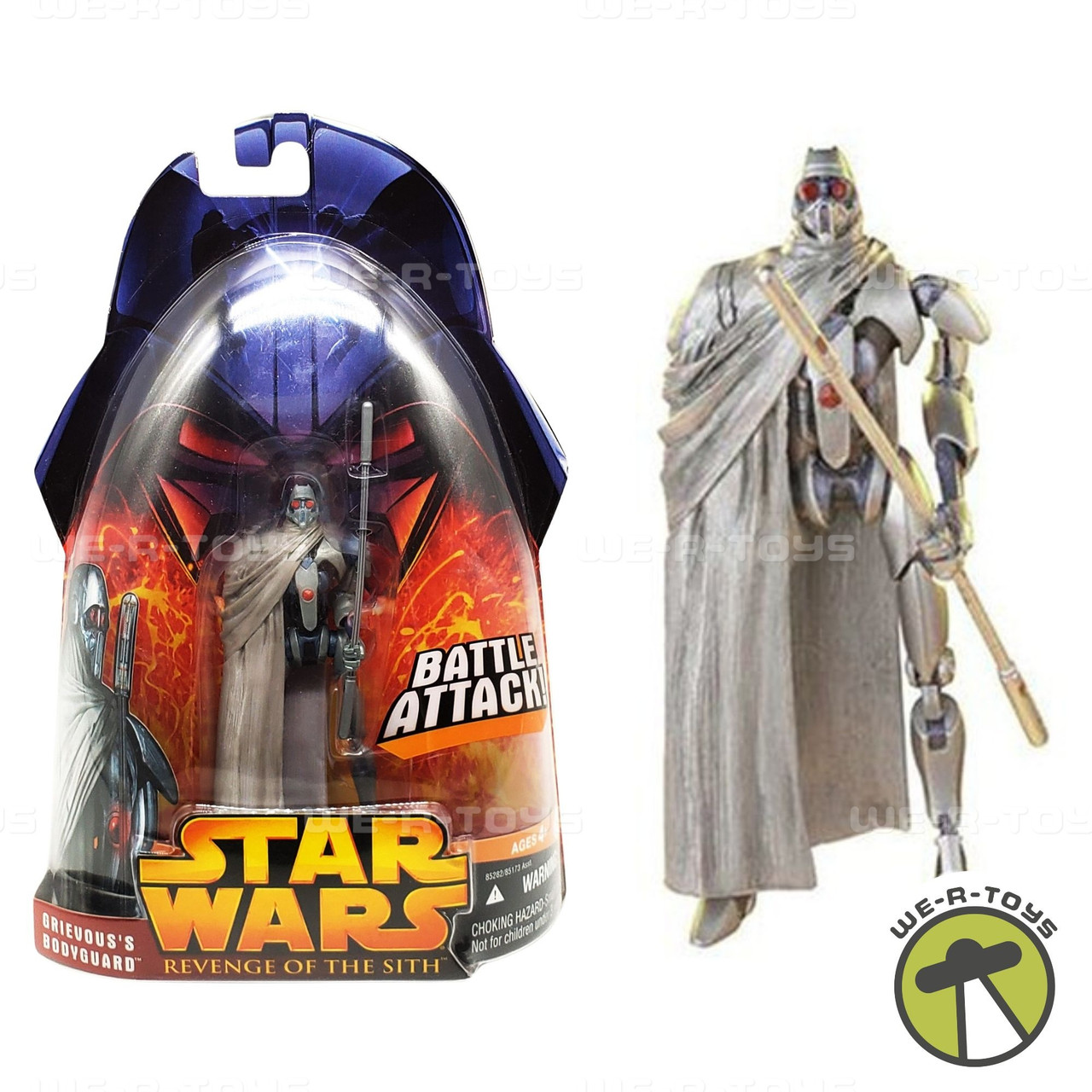 Star Wars Revenge of the Sith Grievous's Bodyguard Action Figure Hasbro ...