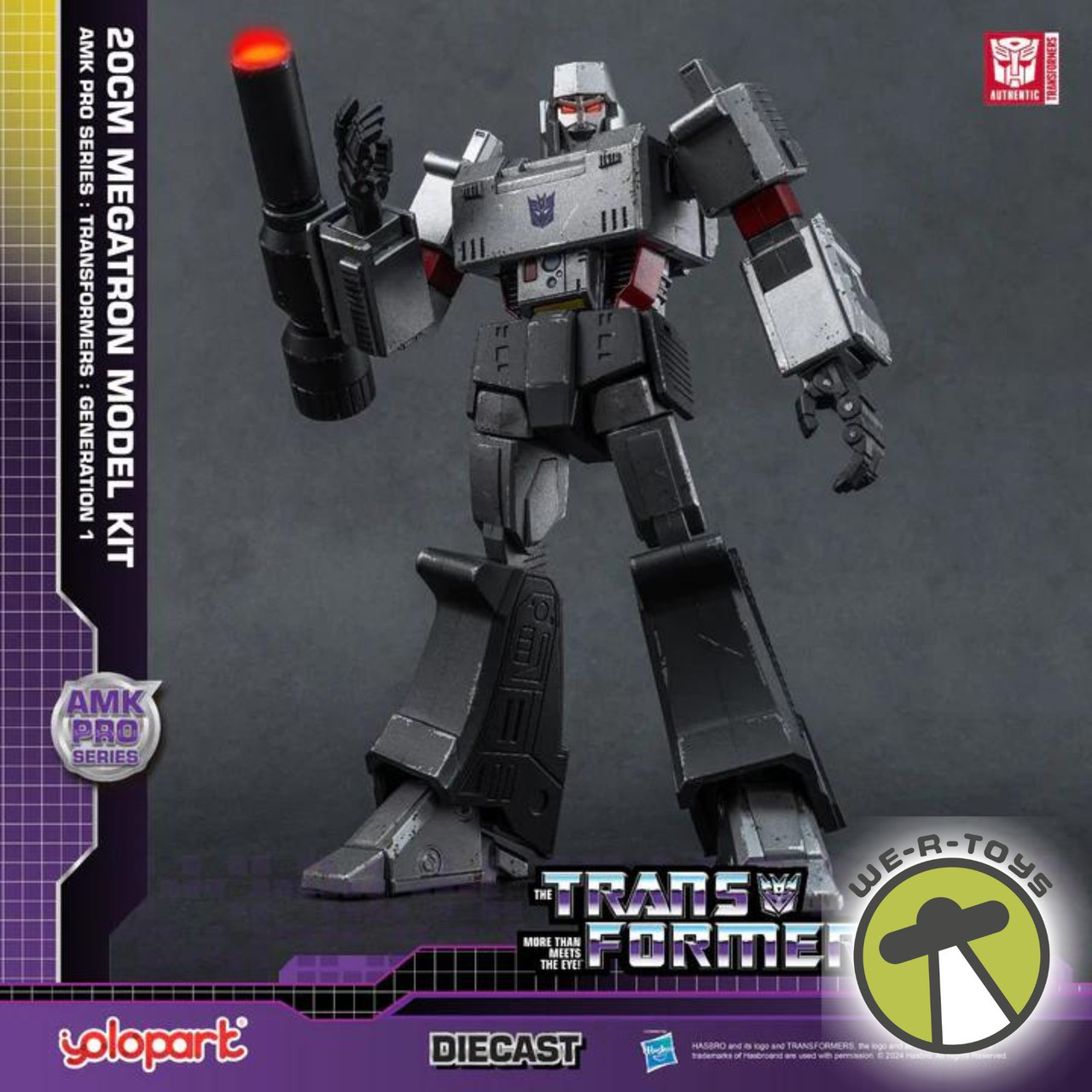 Transformers Yolopart Die Cast Megatron AMK Pro: 20cm Model Kit NEW ...
