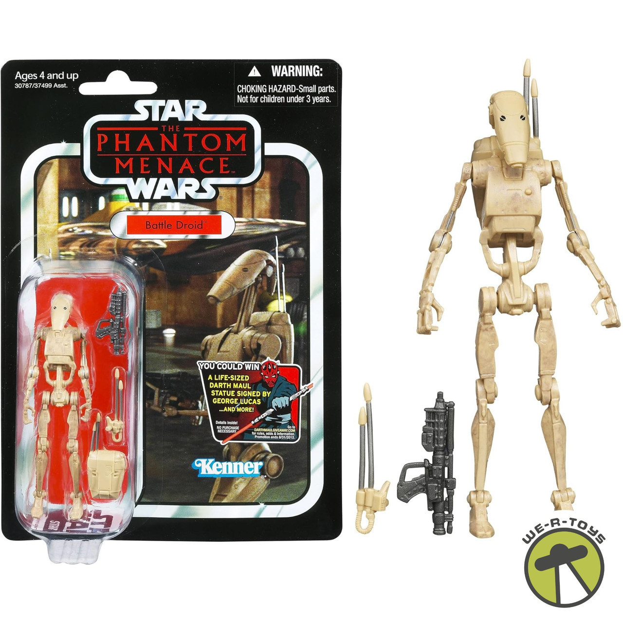 Star Wars The Vintage Collection Phantom Menace Battle Droid Action ...