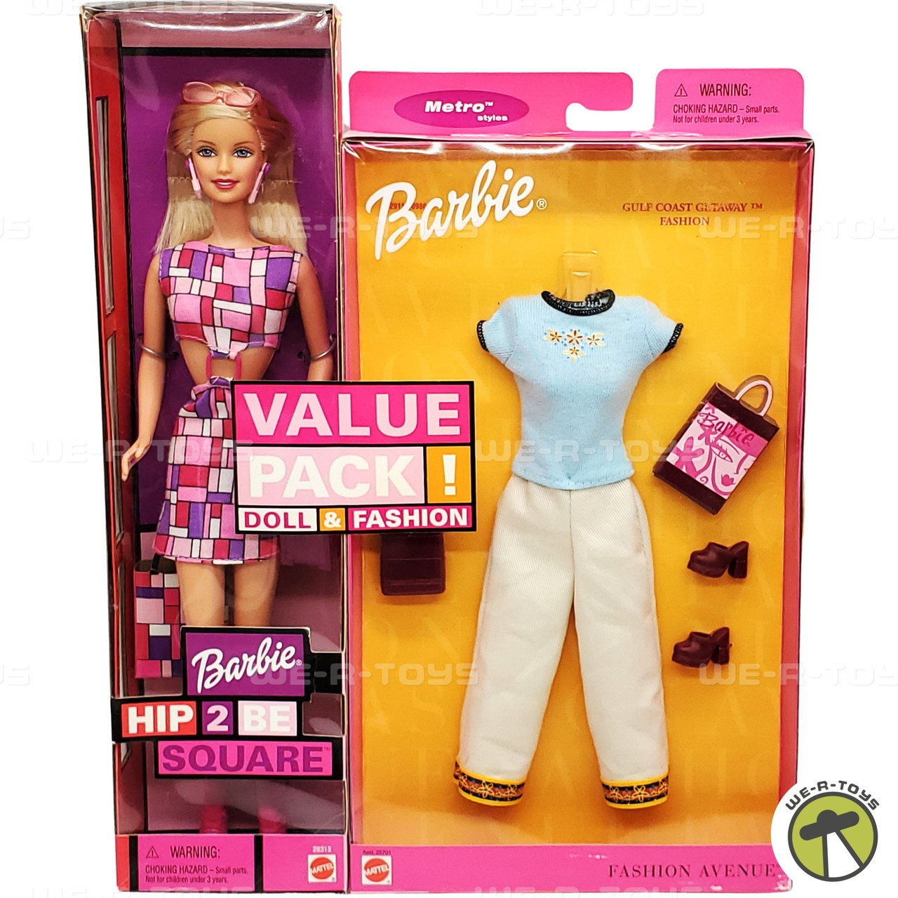 Barbie Hip 2 Be Square Value Pack! Doll & Fashion Mattel - We-R-Toys