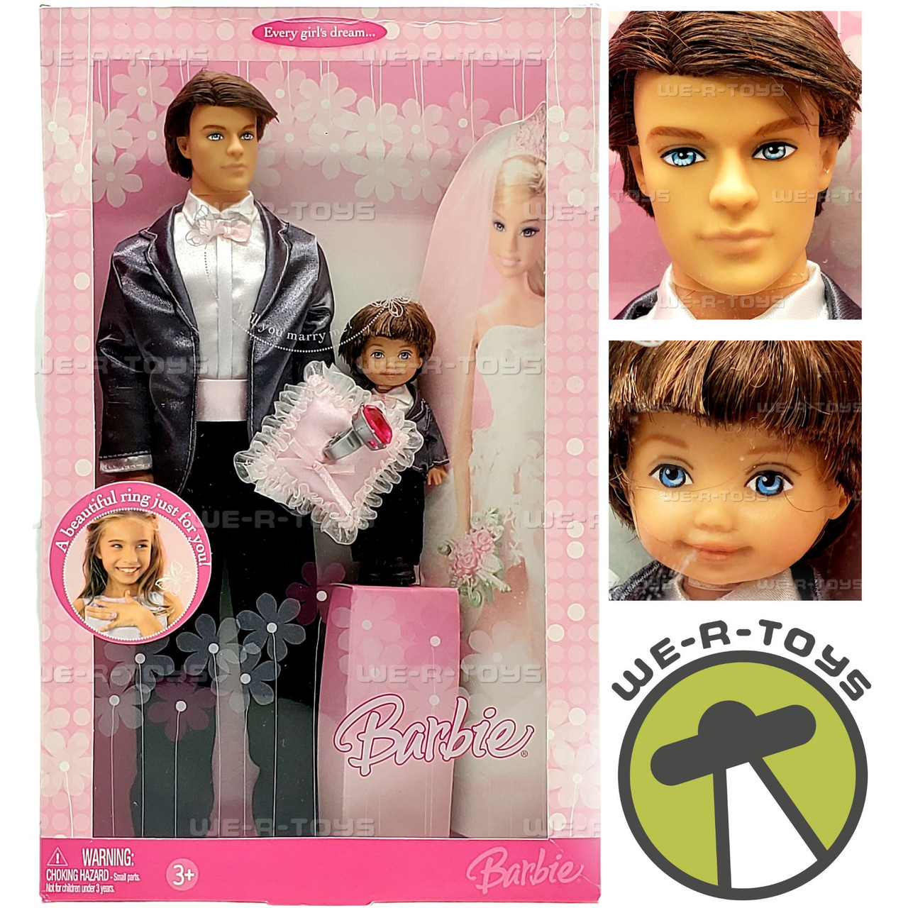 Barbie Groom Ken with Ring Bearer Doll Set 2006 Mattel L3830 - We-R-Toys