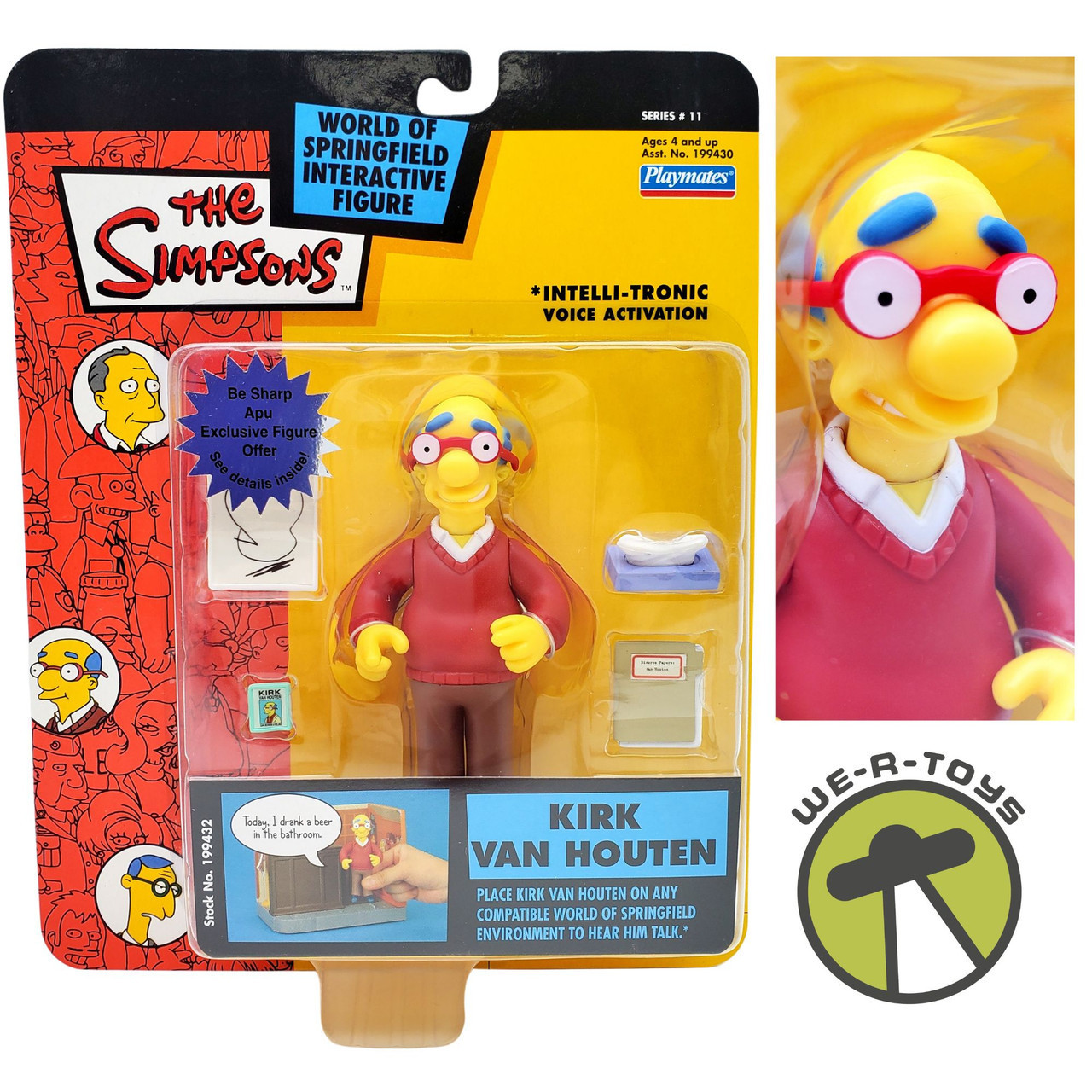 The Simpsons World Of Springfield Kirk Van Houten Action Figure ...