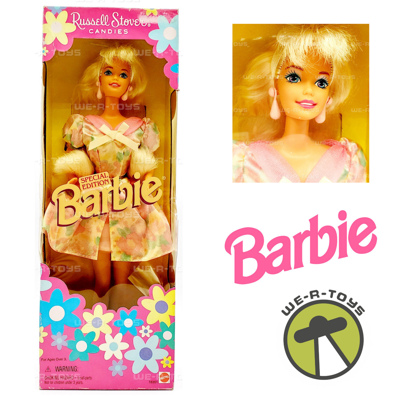 1996 Russell Stover Special Edition Barbie Doll 16351 Mattel USED - We ...