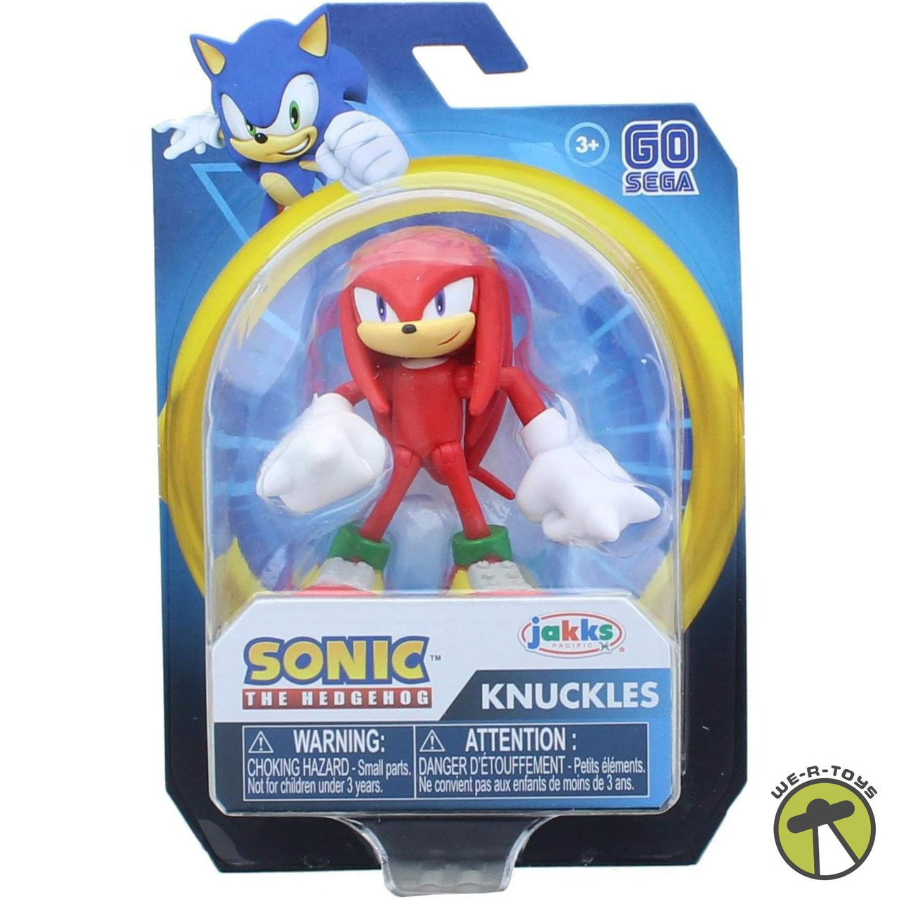 Sonic The Hedgehog Action Figure 2.5 Inch Knuckles Action Figure - We-R ...