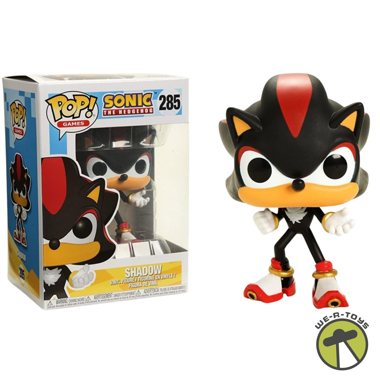 Funko Pop! Games: Sonic - Shadow Vinyl Figure 285 - We-R-Toys