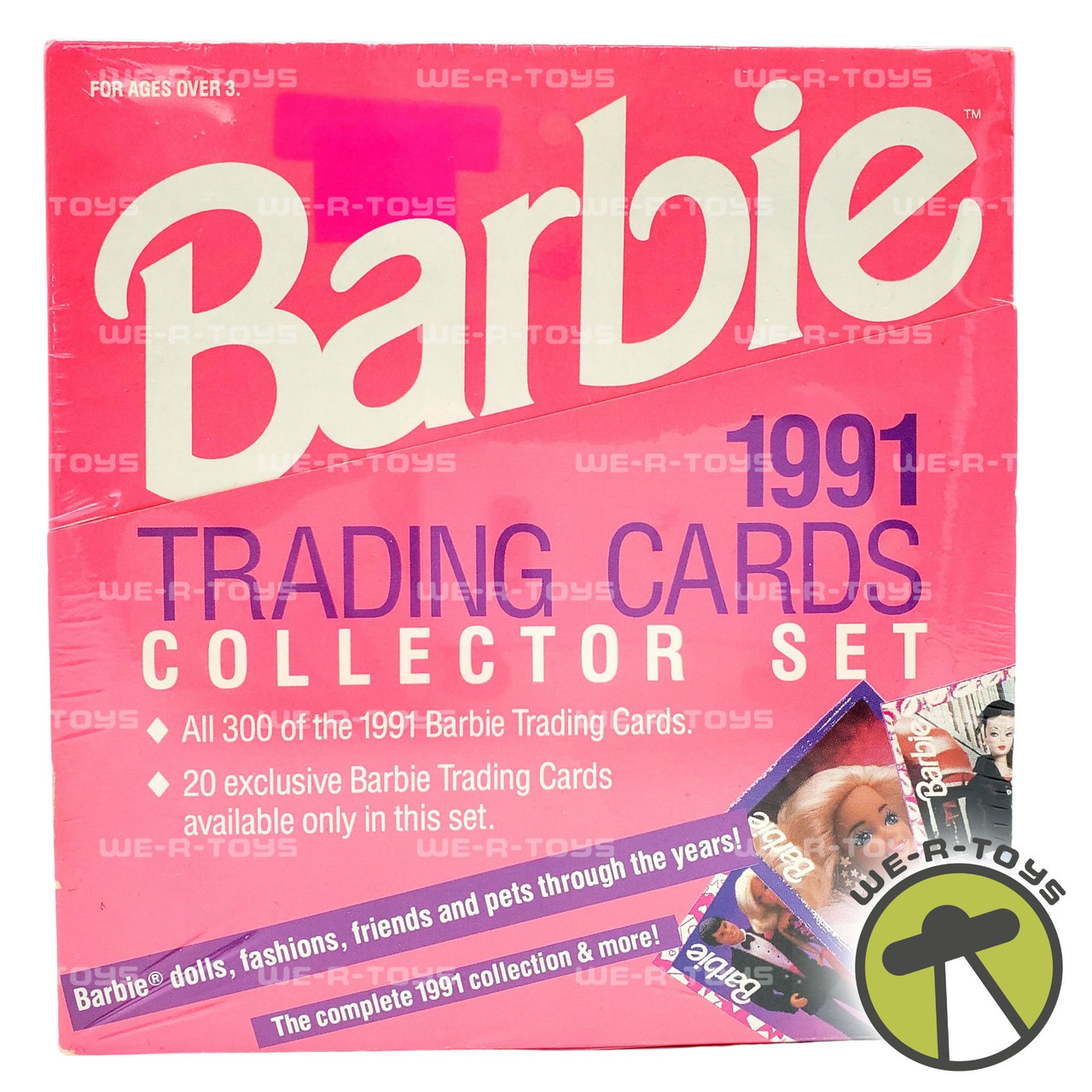 Barbie Trading Cards Collector Set Complete 300 from 1991 Mattel #1194 ...
