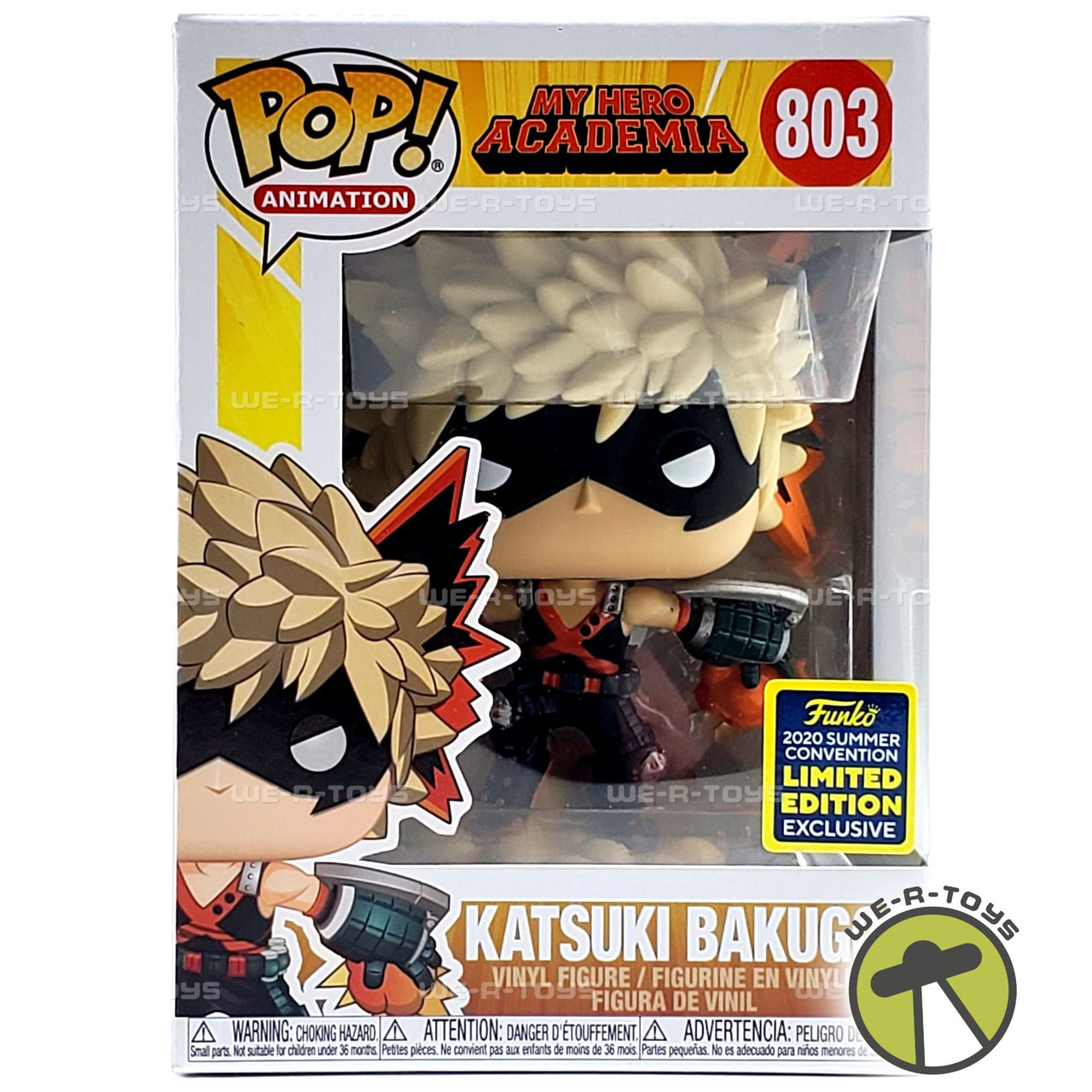 Funko POP! My Hero Academia Katsuki Bakugo Summer Convention Vinyl ...