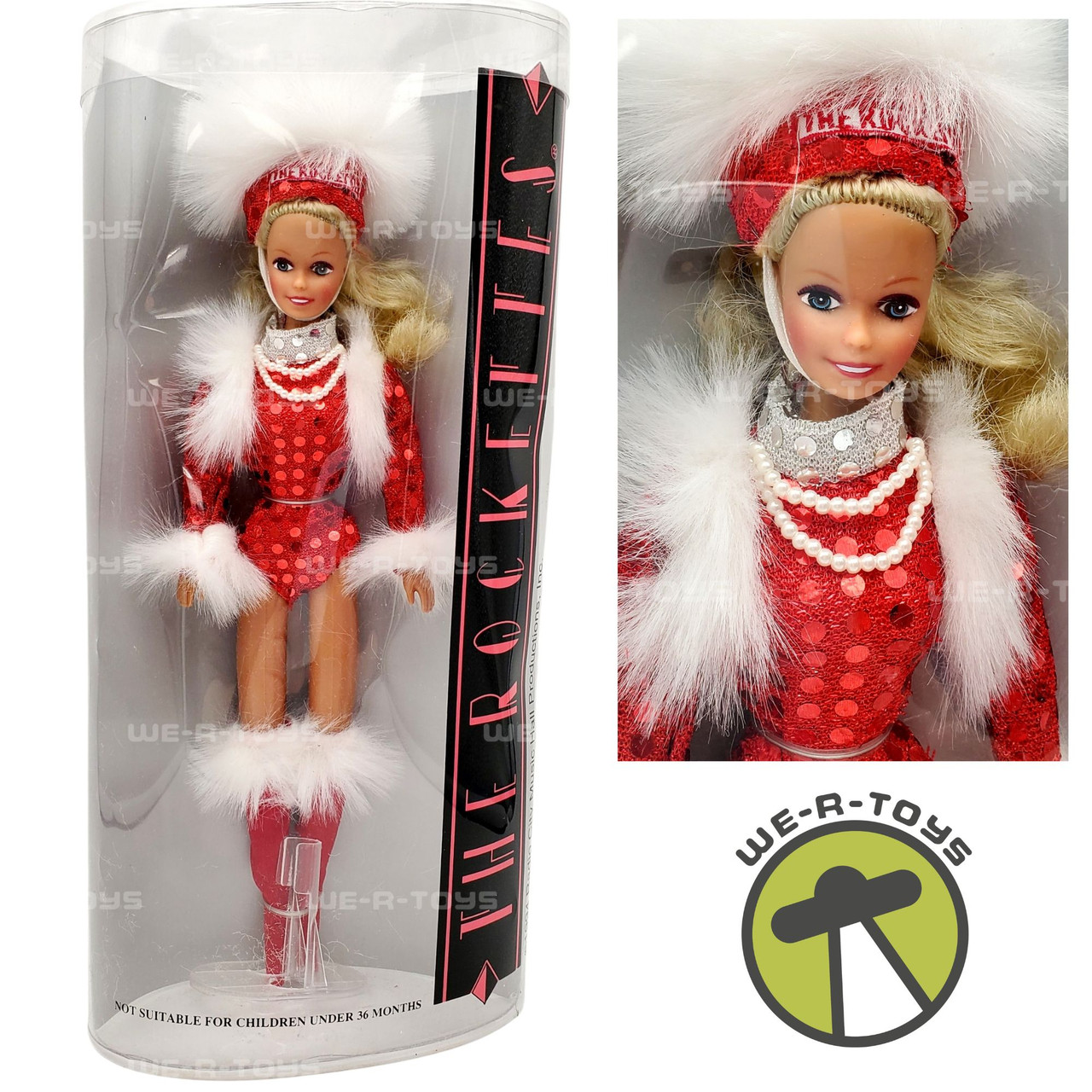 Radio City Music Hall Rockettes 12in Doll with Red Dress with Stand ...