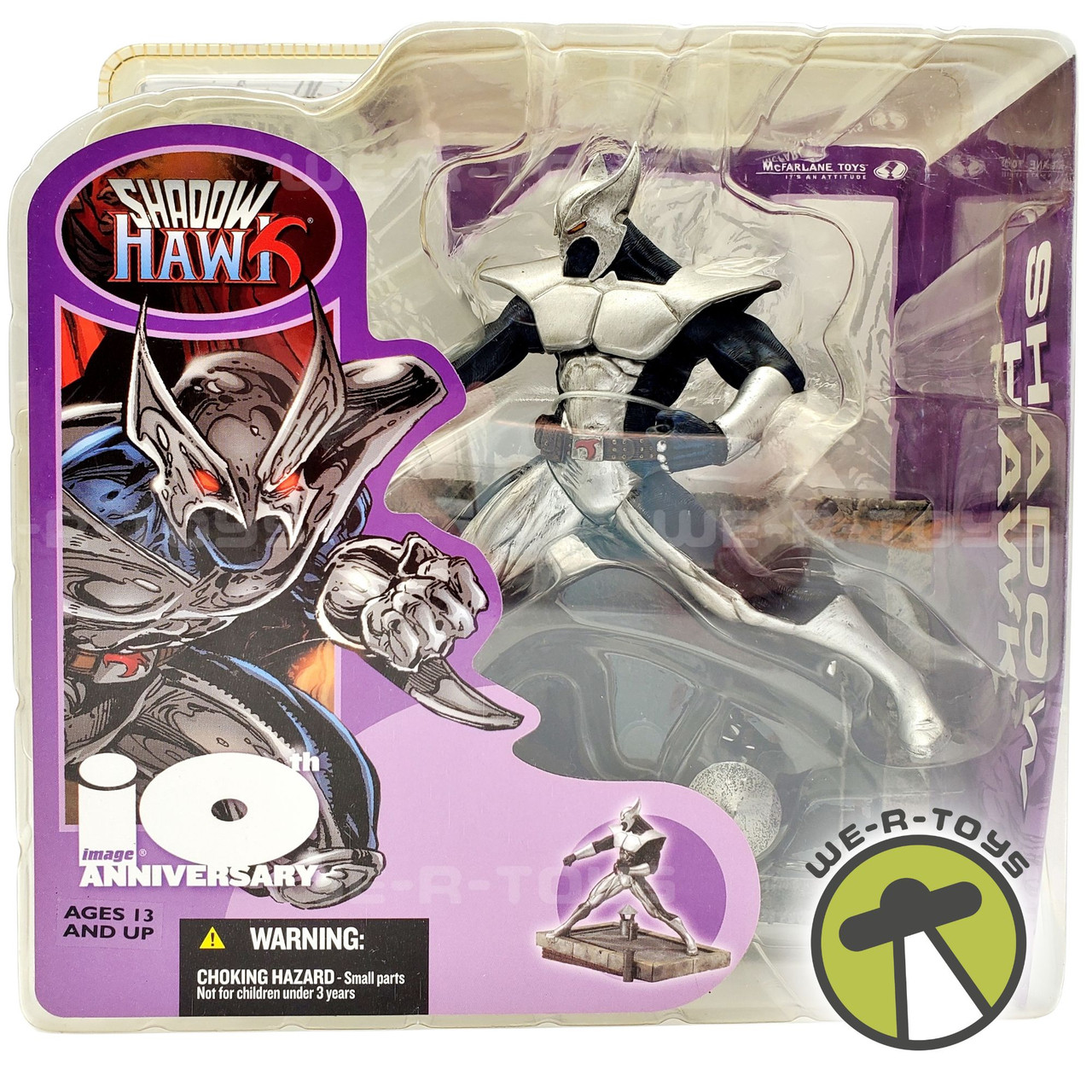 McFarlane Toys Shadow Hawk 10th Image Anniversary Figure and Stand NRFP ...
