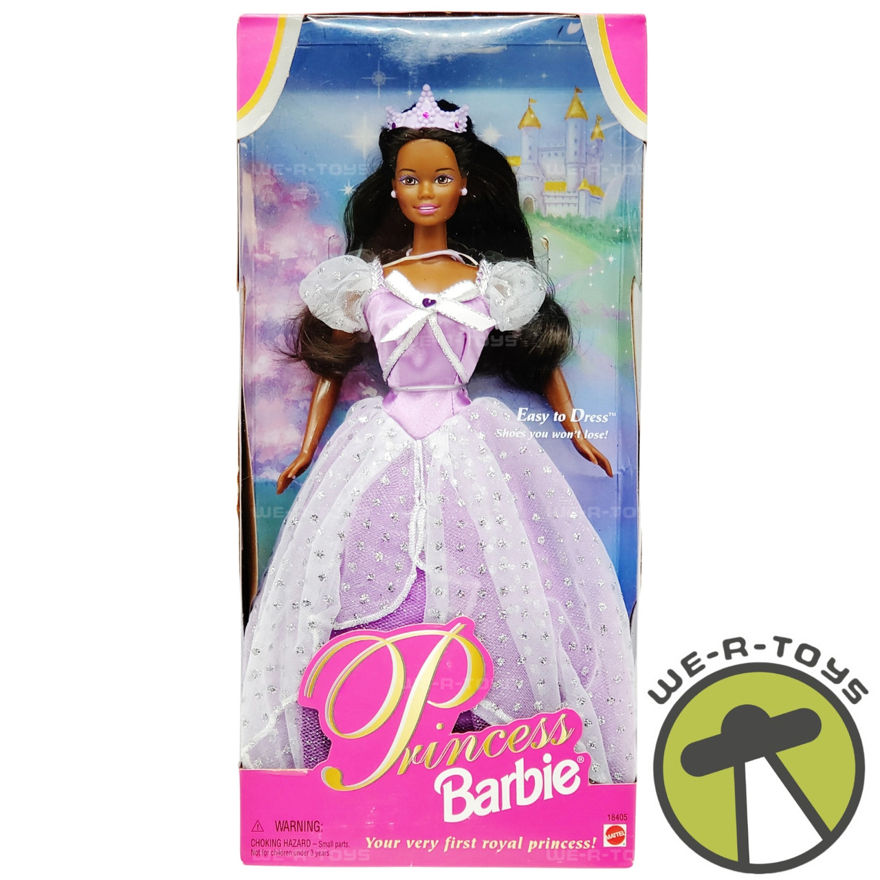 Princess Barbie Doll African American 1997 Mattel No. 18405 NEW - We-R-Toys