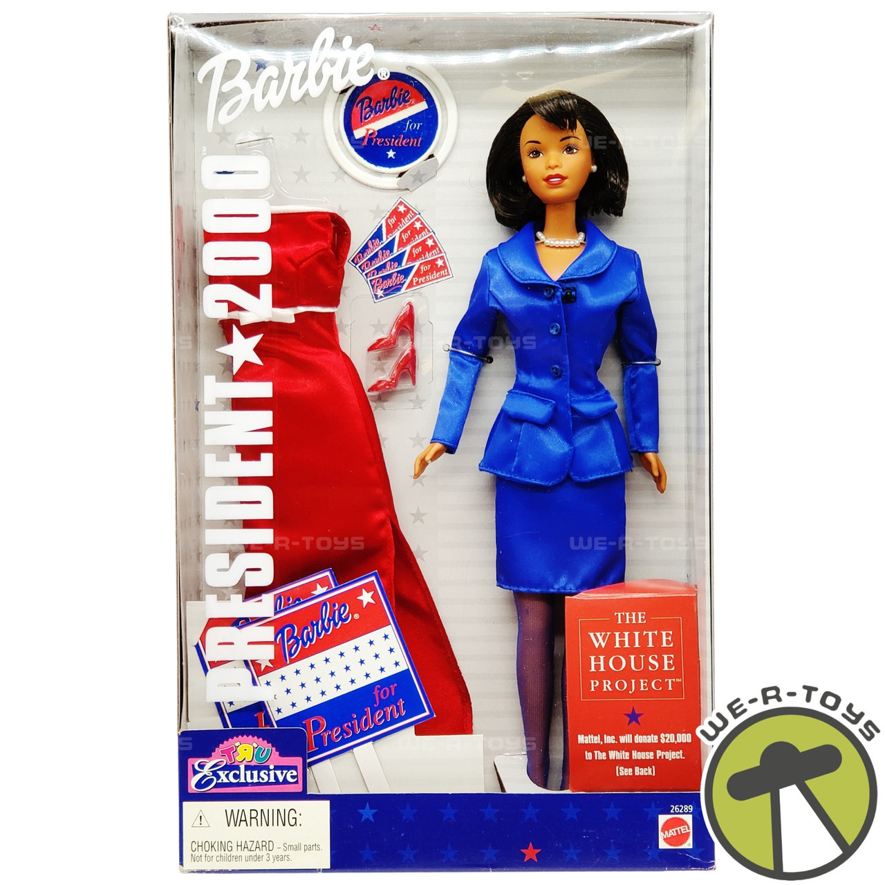 Barbie for President 2000 Doll African American Edition Toys R Us ...