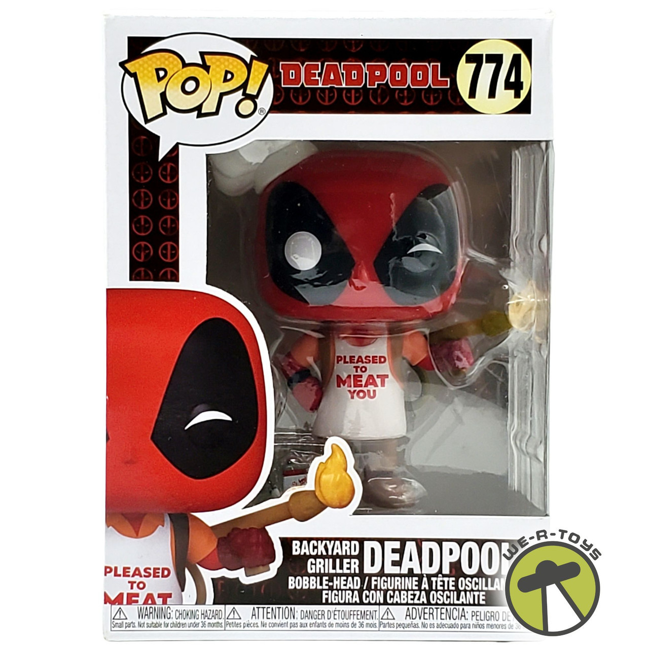 Funko POP! Marvel Deadpool 30th Backyard Griller Deadpool Vinyl Figure ...