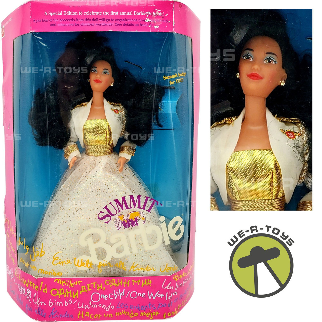 Barbie Summit Collection Literacy Asian Doll Mattel 1990 #7029 NEW NRFP ...