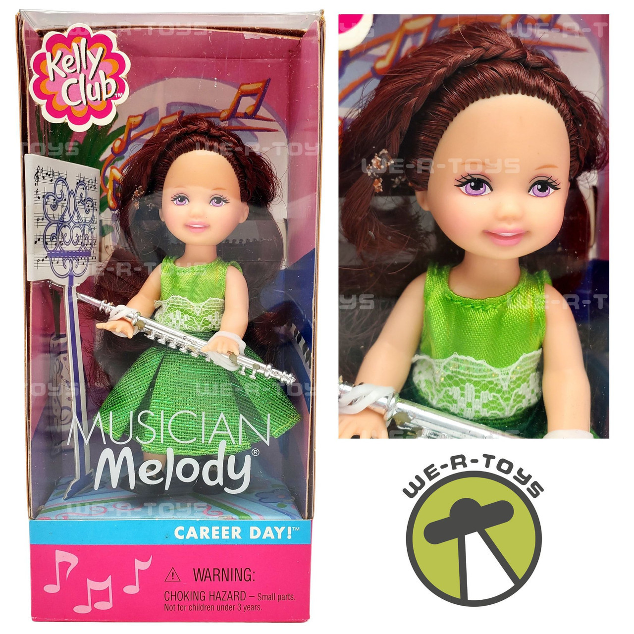 Barbie Kelly Club Musician Melody Barbie with Flute Career Day 2001 ...