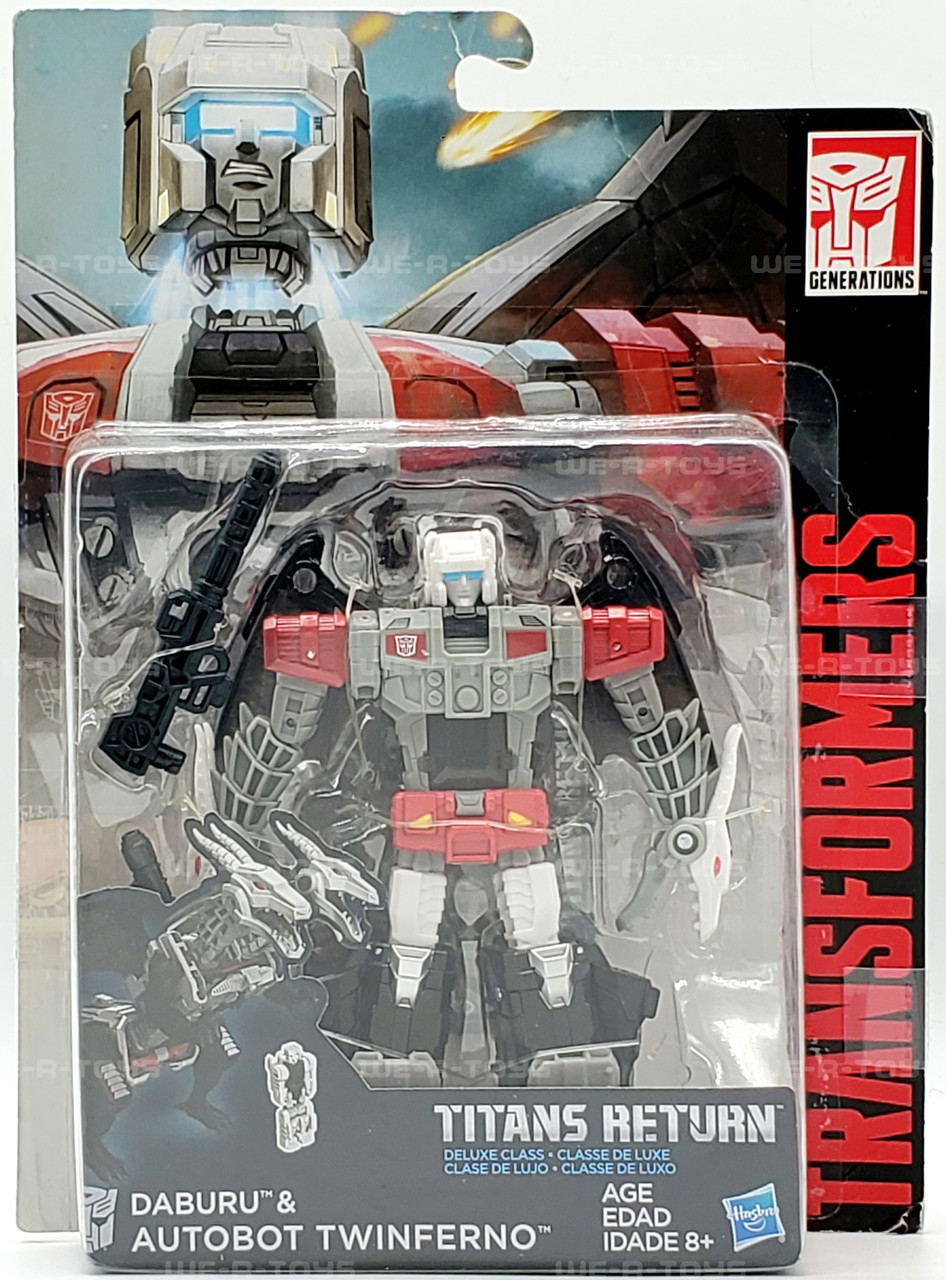 Transformers Generations Titans Return Autobot Twinferno Daburu Action Figure We R Toys