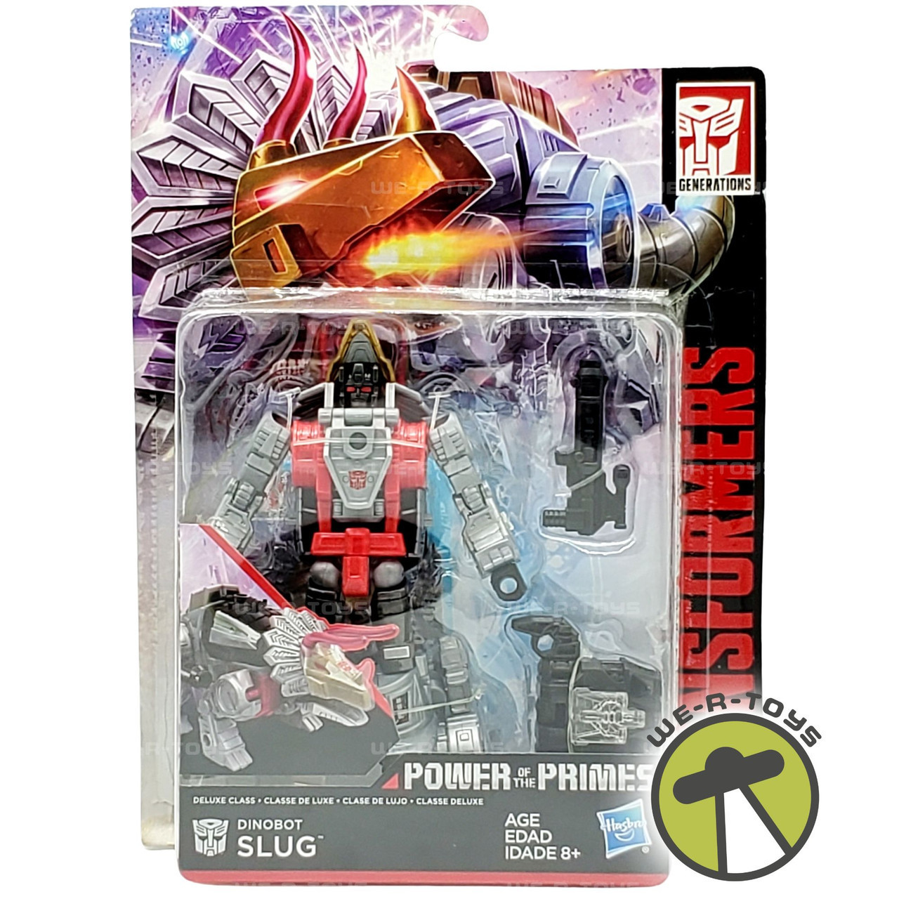 Transformers Generations Power of the Primes Dinobot Slug Action Figure ...