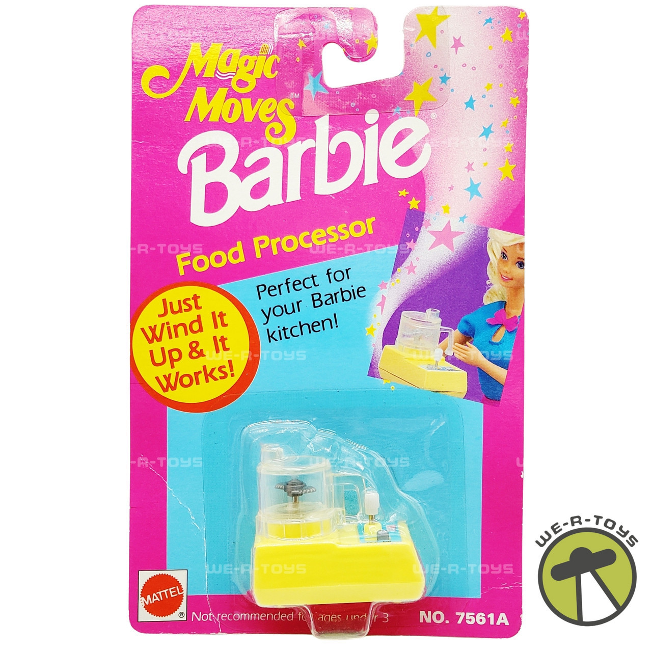 Barbie Magic Moves Food Processor Doll Accessory 1992 Mattel #7561A NEW ...