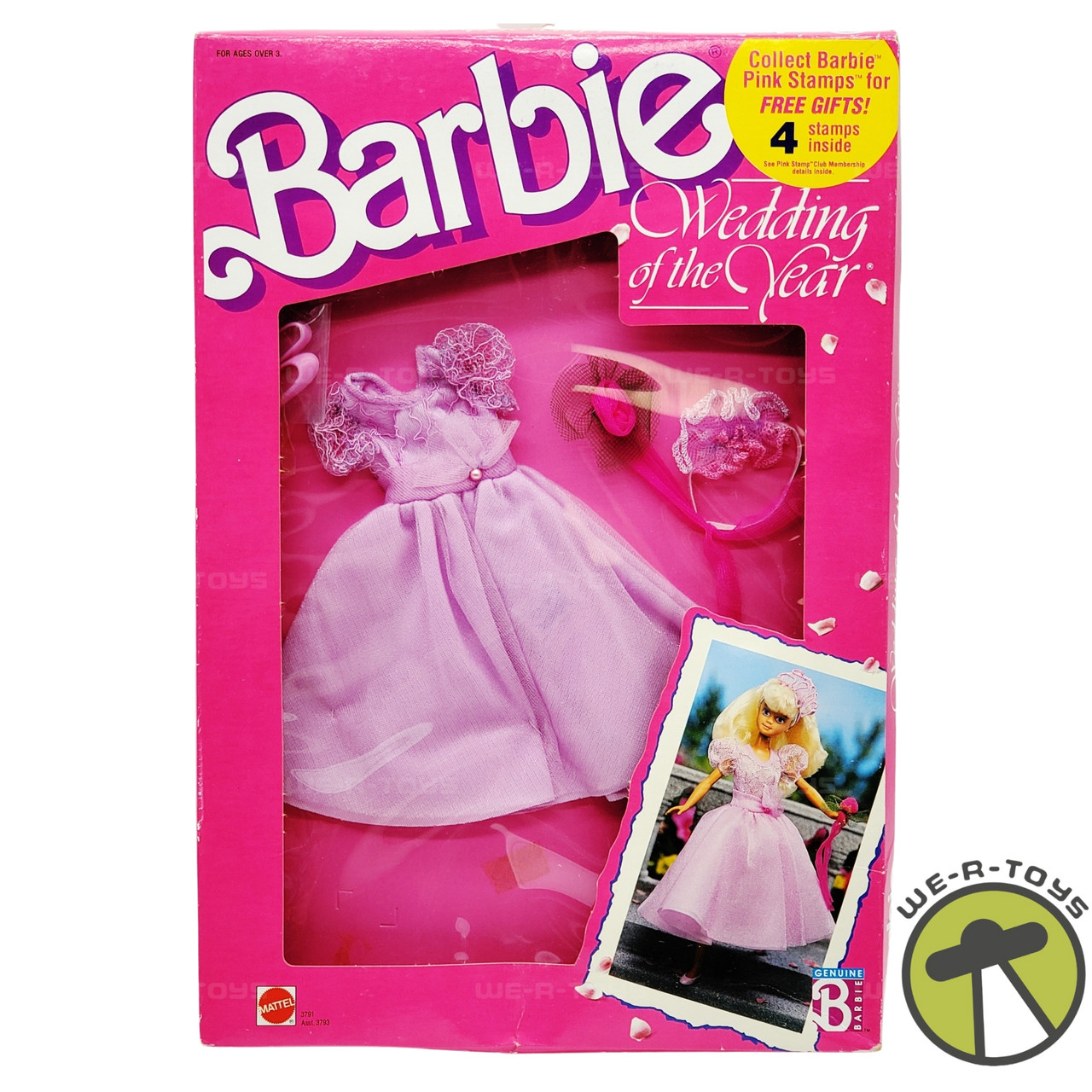 Barbie Wedding of the Year Skipper Bridesmaid Dress Fashion 1989 No ...