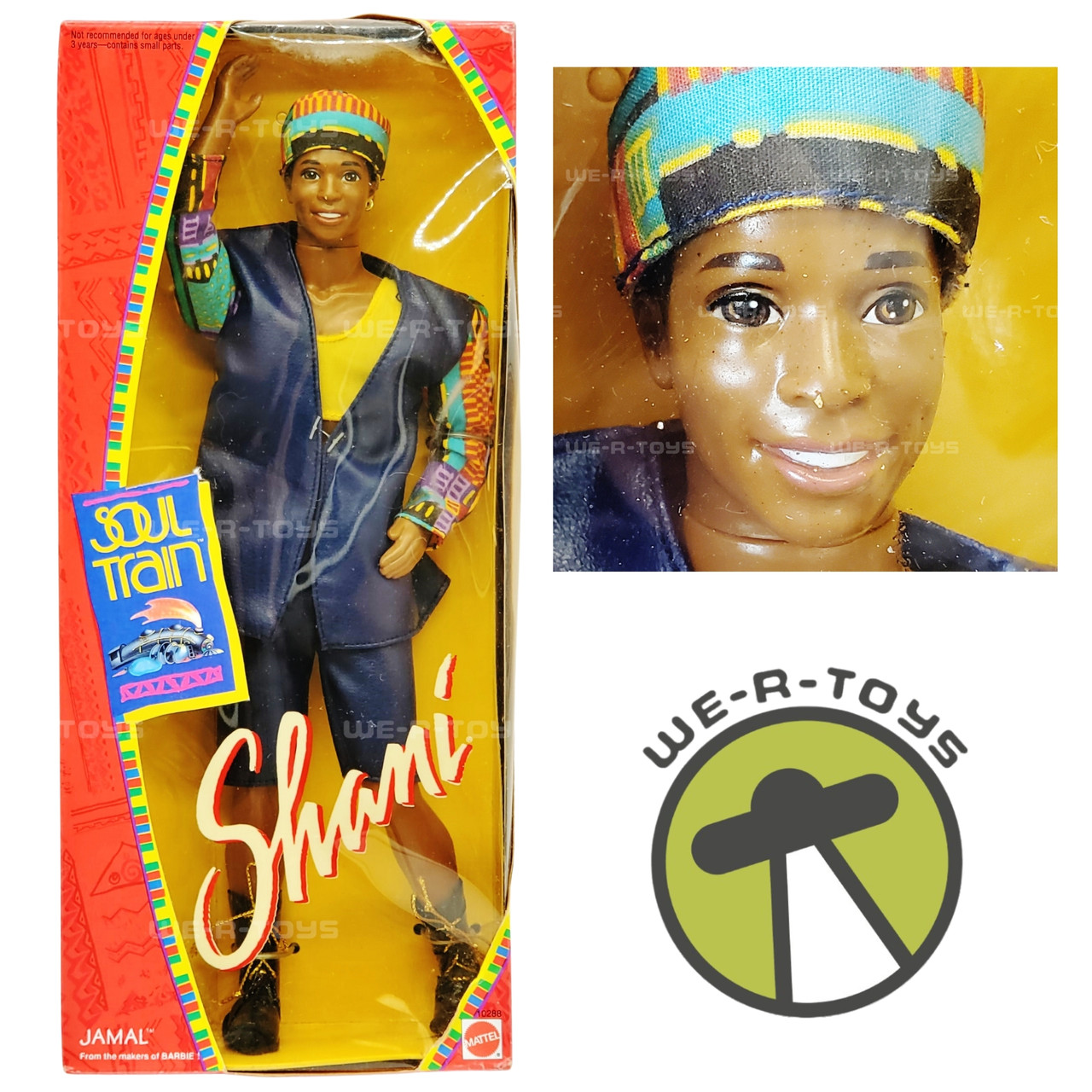 Shani Soul Train Jamal Doll 1993 Mattel No. 10288 NRFB - We-R-Toys