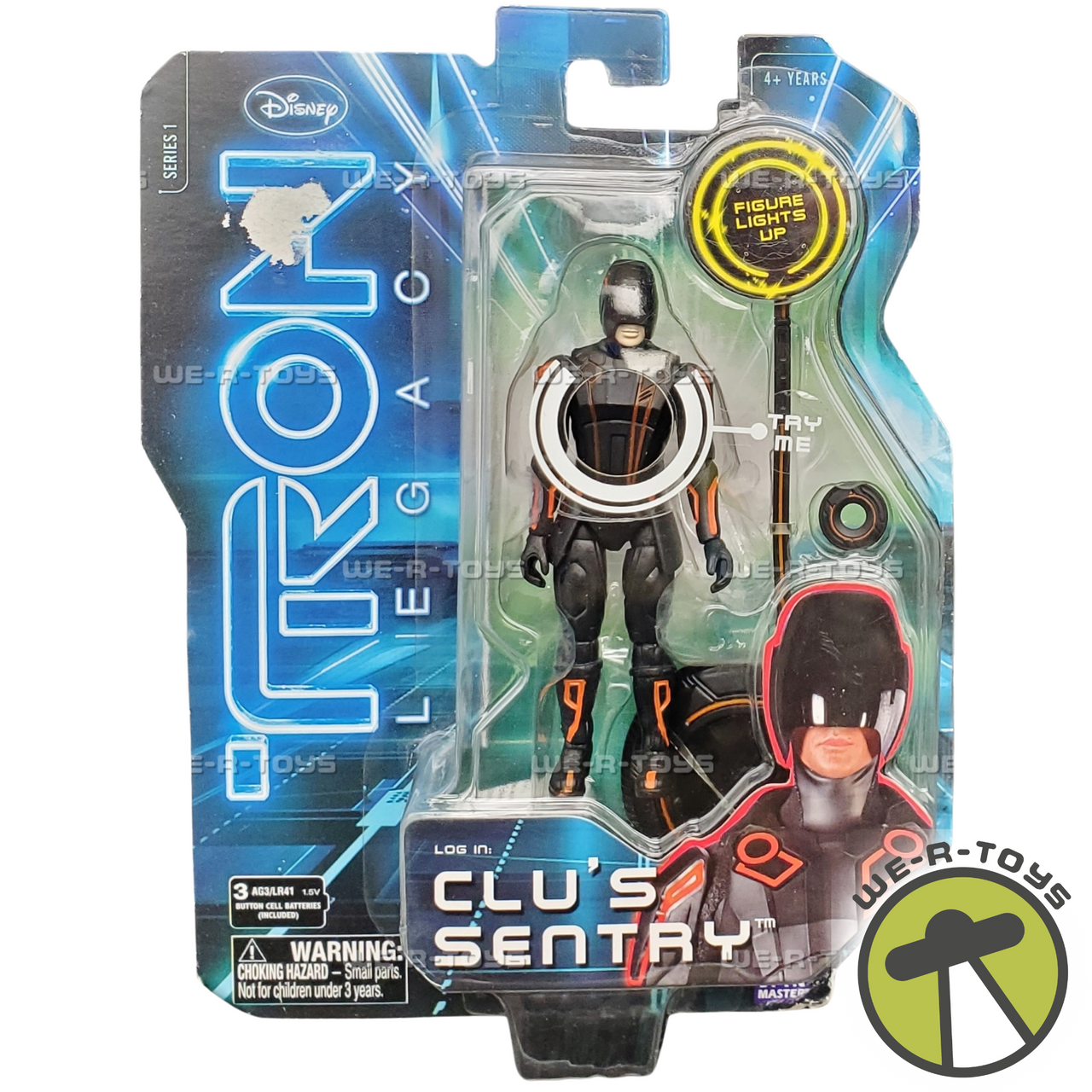 Disney Tron Legacy Clu's Sentry 4" Light Up Figure 2010 Spin Master ...