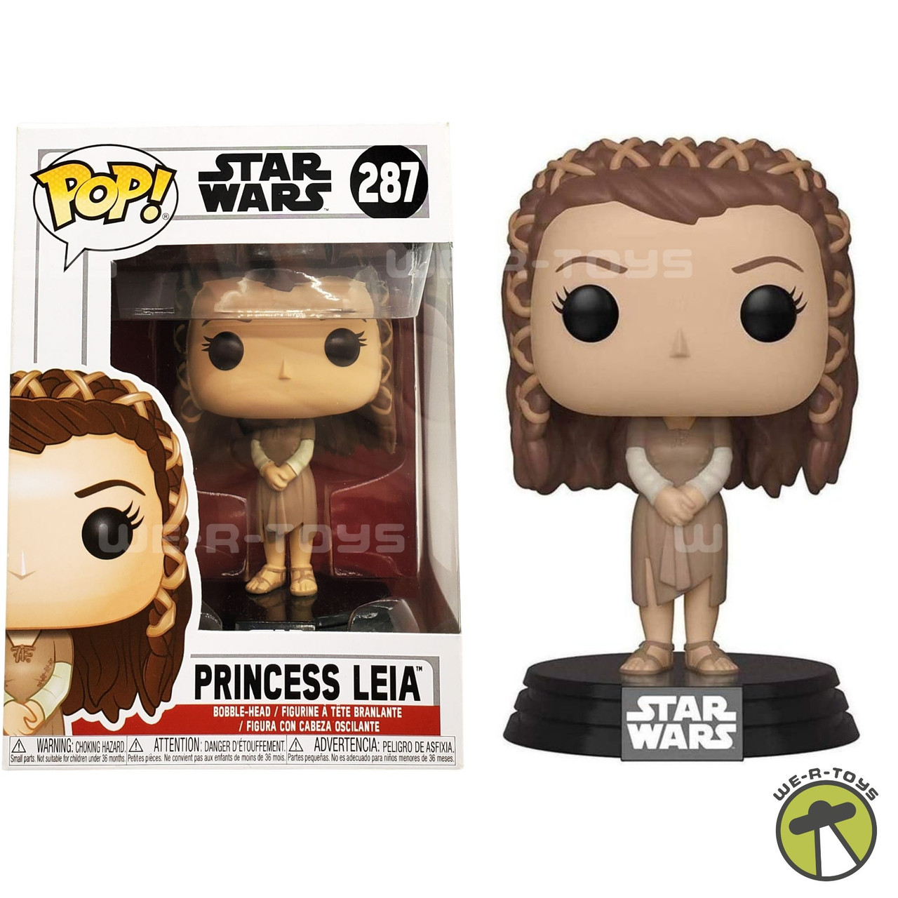 Funko Pop! Star Wars: Return of The Jedi Ewok Village Leia Bobble-Head ...