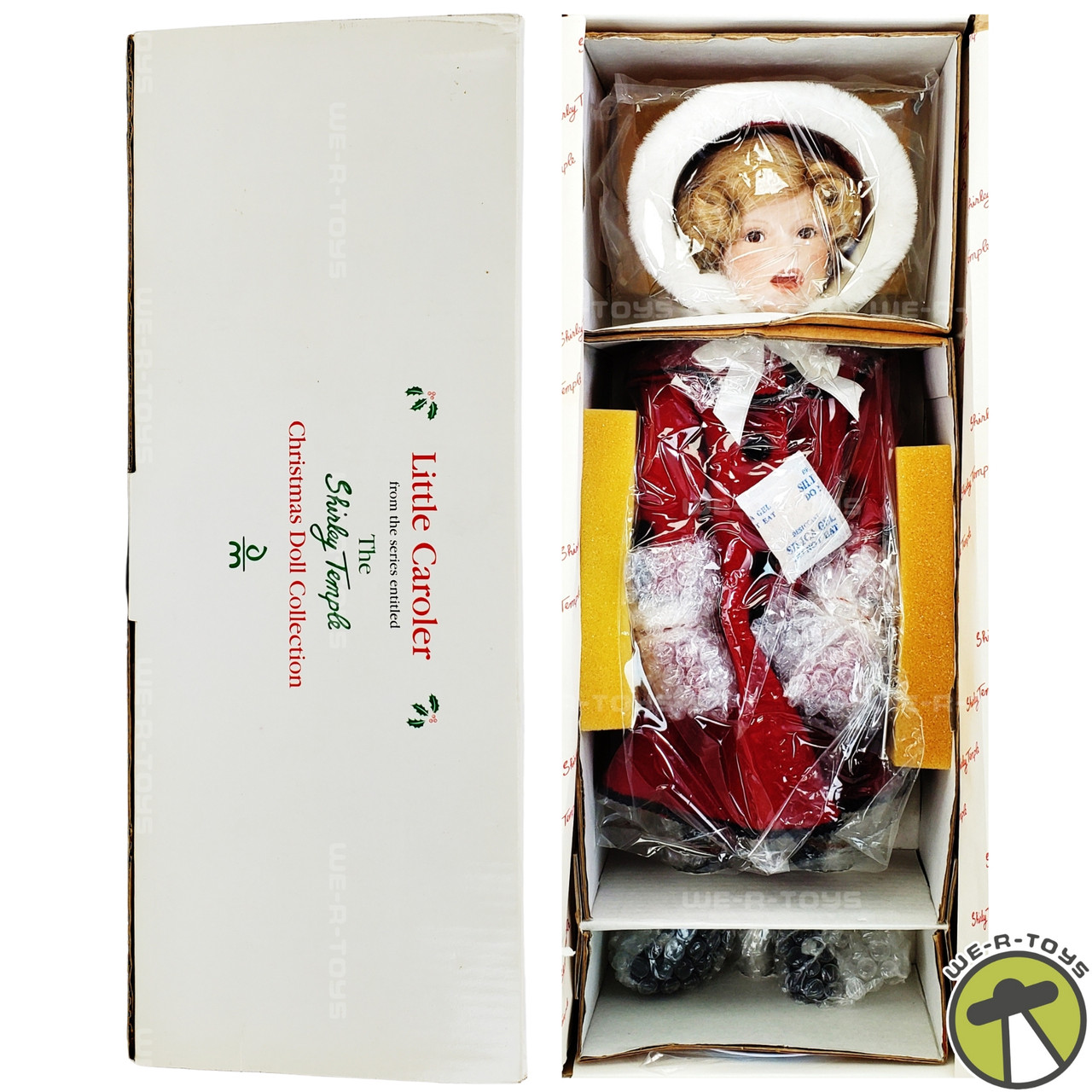 Shirley Temple Christmas Doll Collection Little Caroler 16" Porcelain ...
