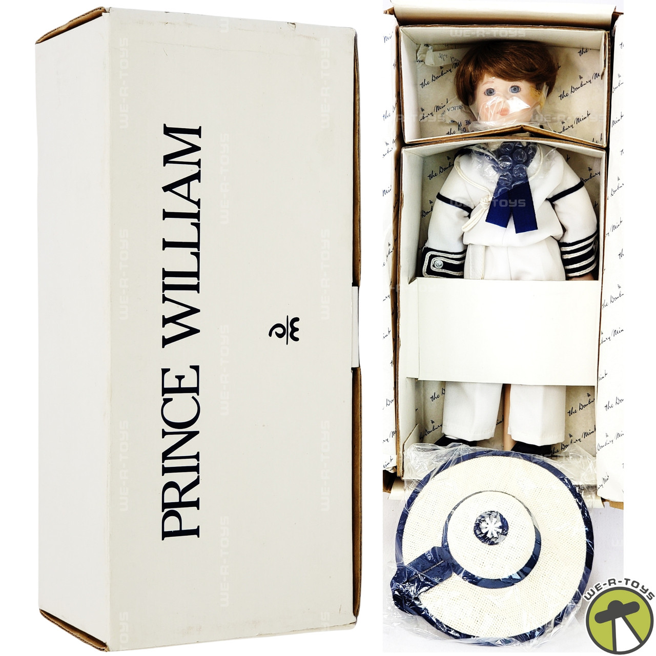 Prince William The Royal Wedding 12" Porcelain Doll Danbury Mint NEW ...