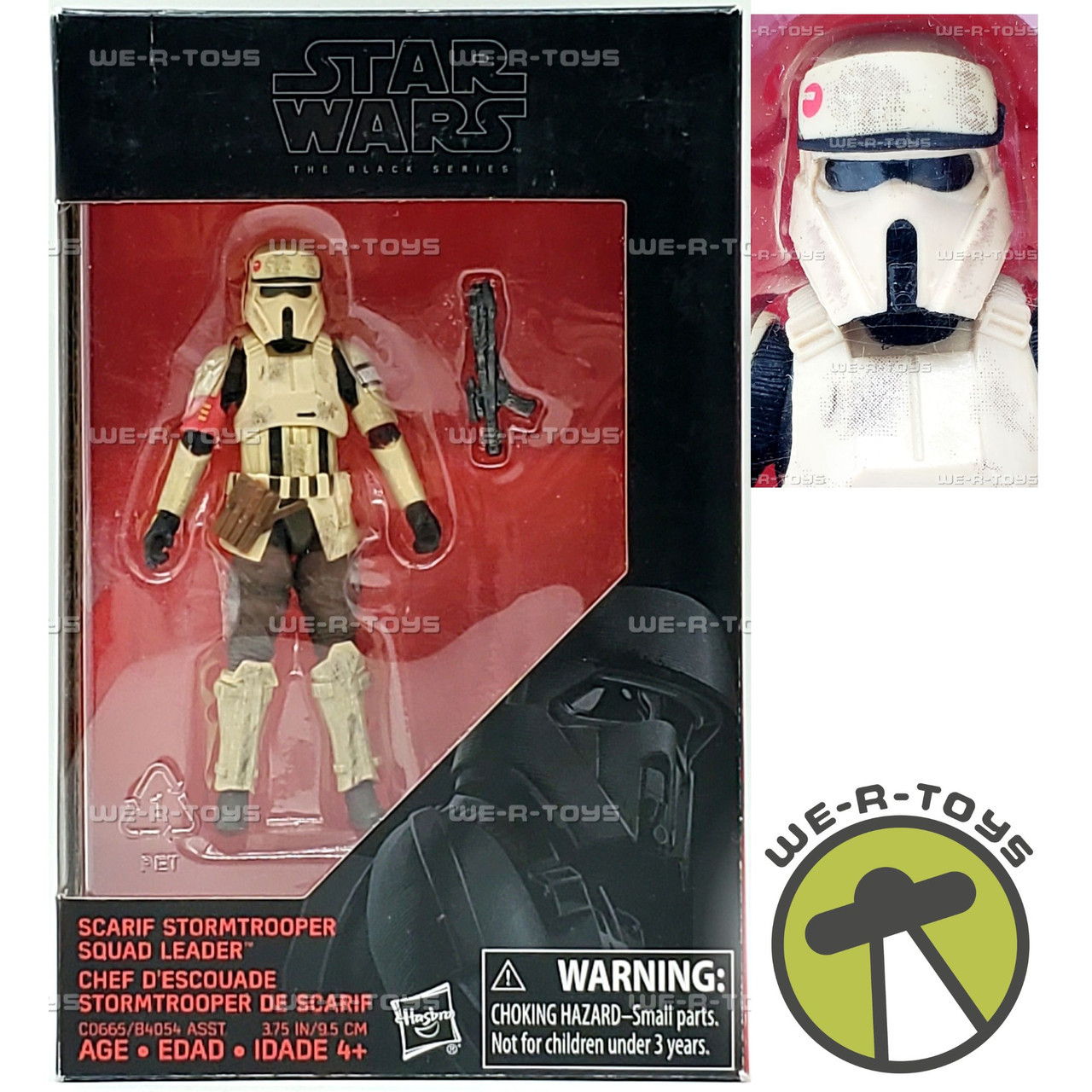 Star Wars The Black Series Scarif Stormtrooper Squad Leader Action ...
