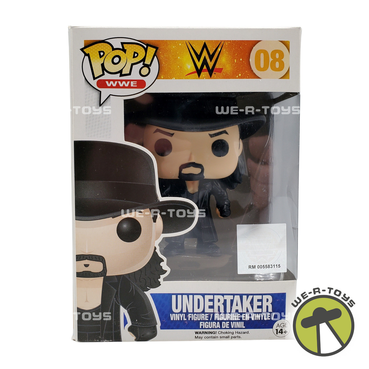 Funko Pop! WWE Undertaker Vinyl Wrestling Figure #08 - We-R-Toys