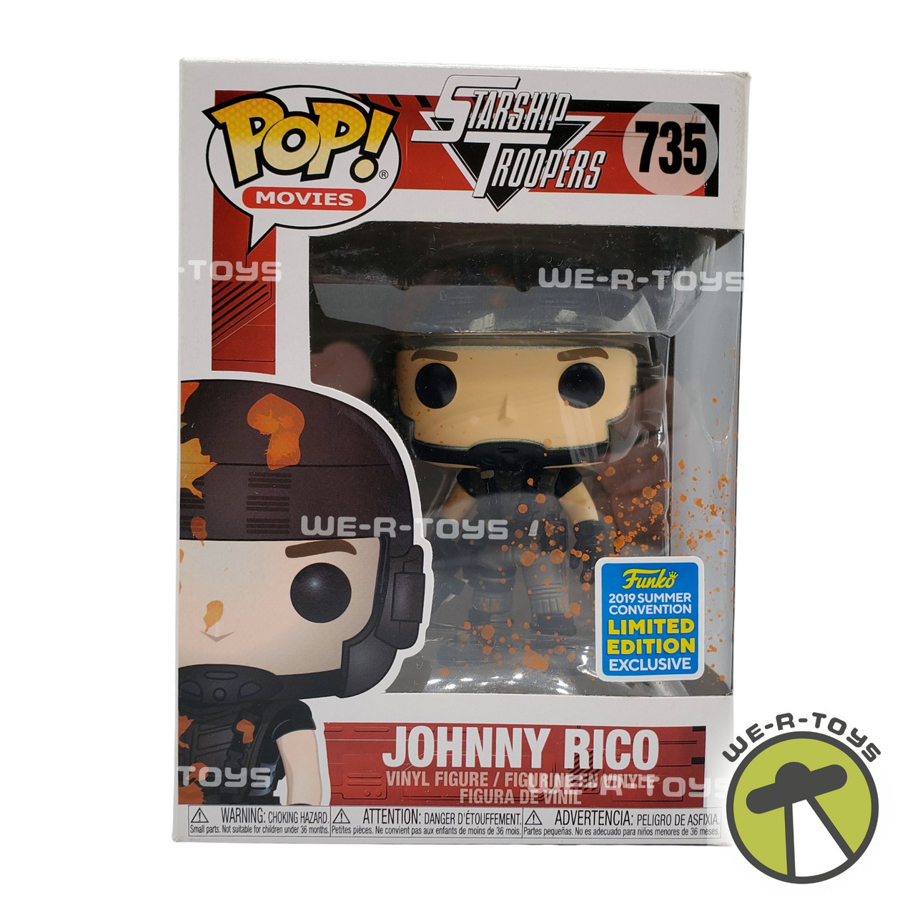 Funko Pop! Movies Starship Troopers Johnny Rico Figure 2019 Summer ...