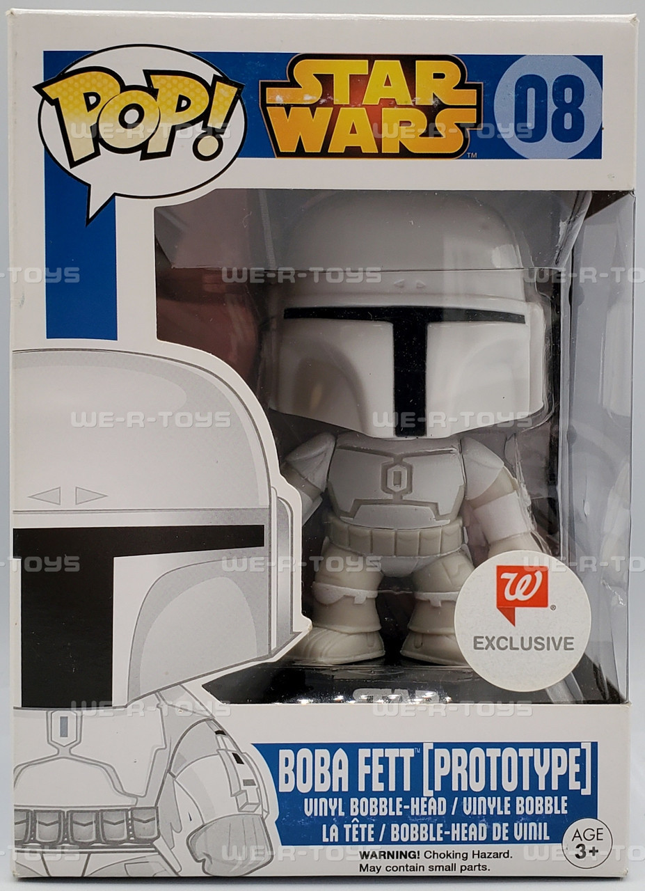 Funko Pop Star Wars Boba Fett Prototype Walgreens Exclusive Vinyl Figure 08 We R Toys