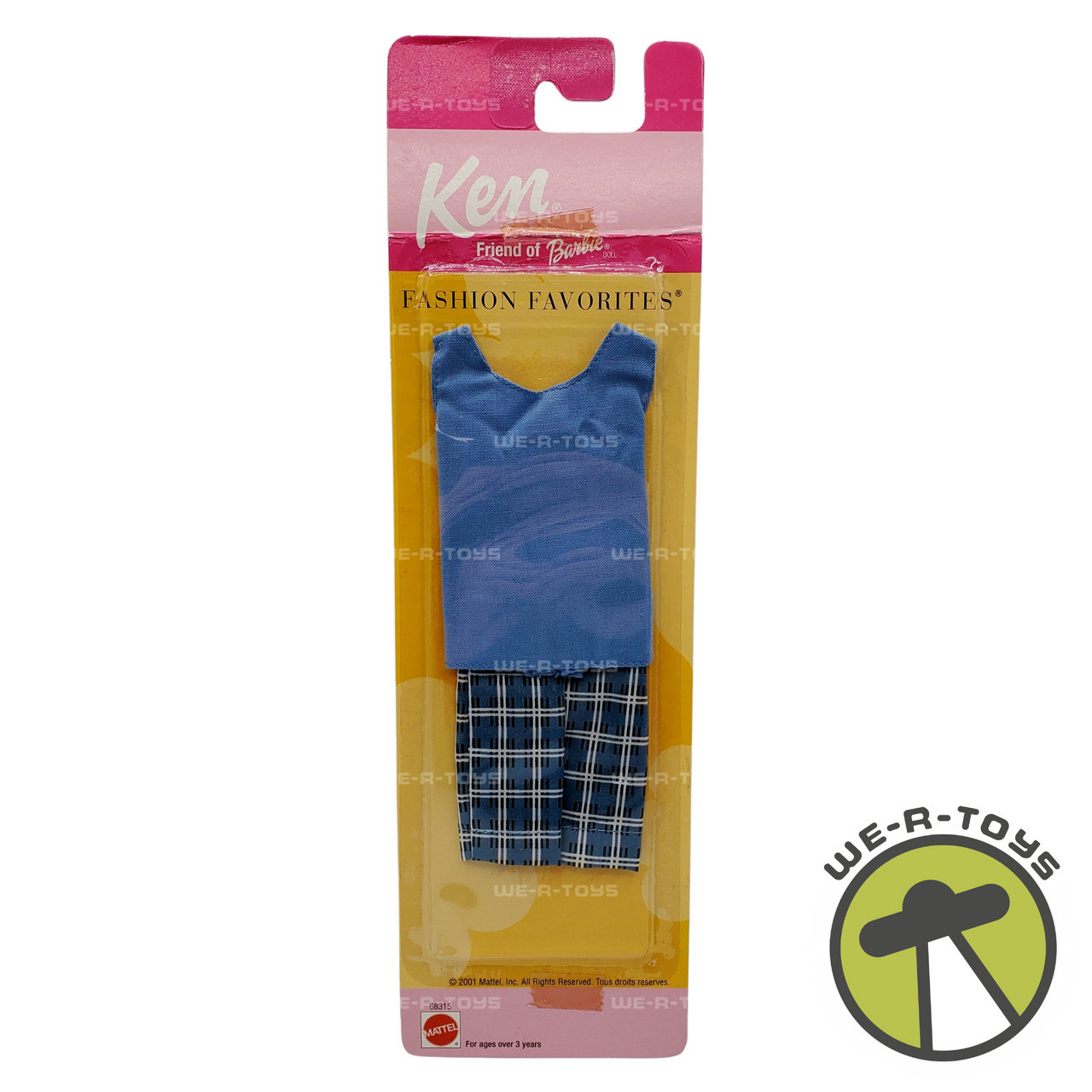 Barbie Fashion Favorites Ken Blue Casual 2001 Mattel #68315 NRFP - We-R ...