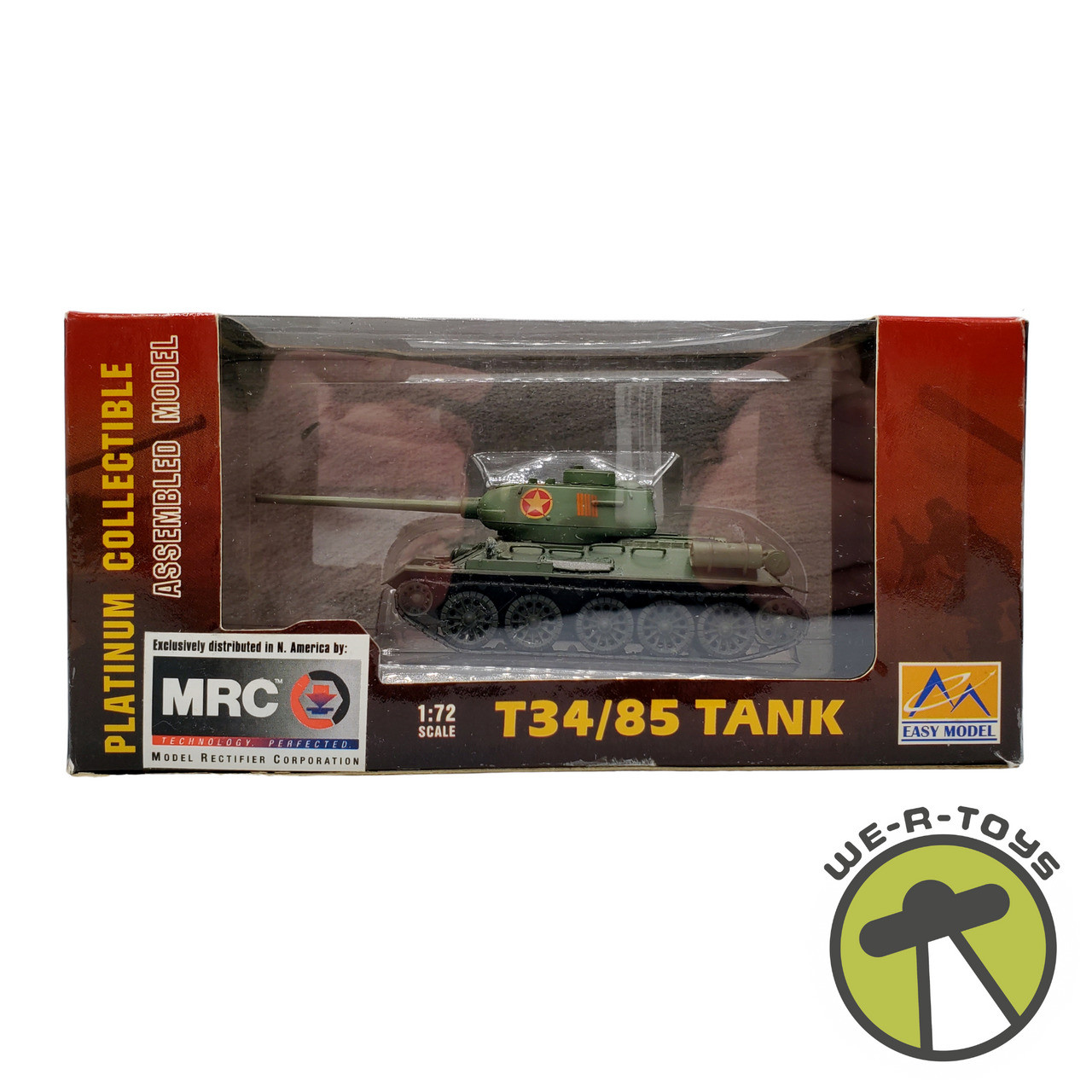 Ground Armor WWII T34/85 Tank 2006 36274 NRFP - We-R-Toys