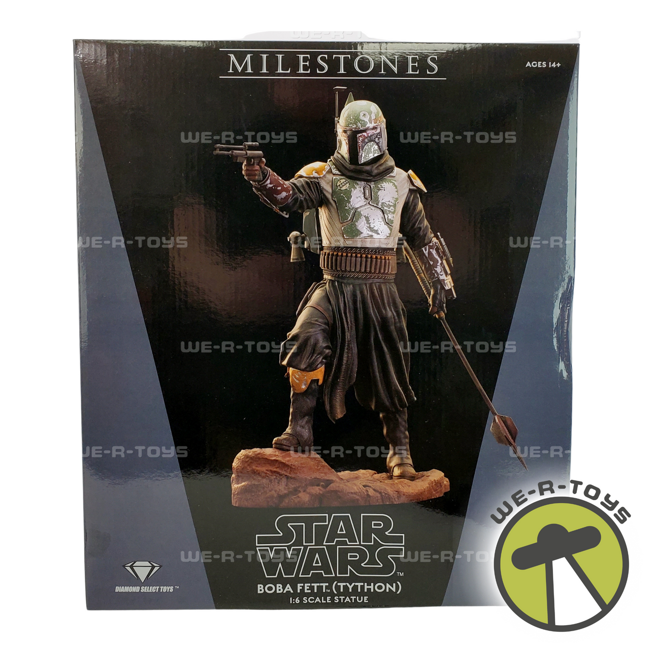 Star Wars Milestones Boba Fett (Tython) Statue - We-R-Toys