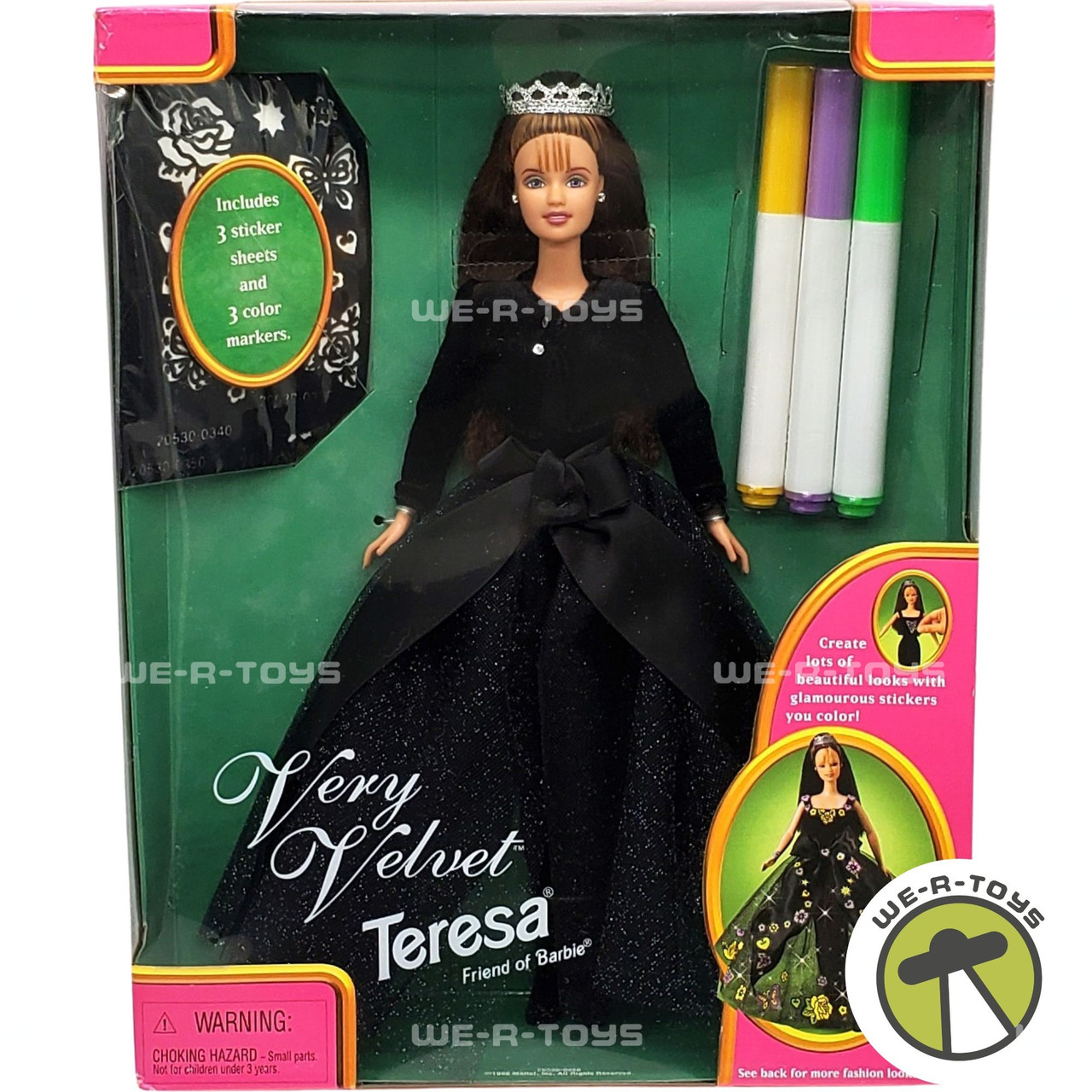 Very Velvet Teresa Friend of Barbie Doll 1998 Mattel 20530 - We-R-Toys